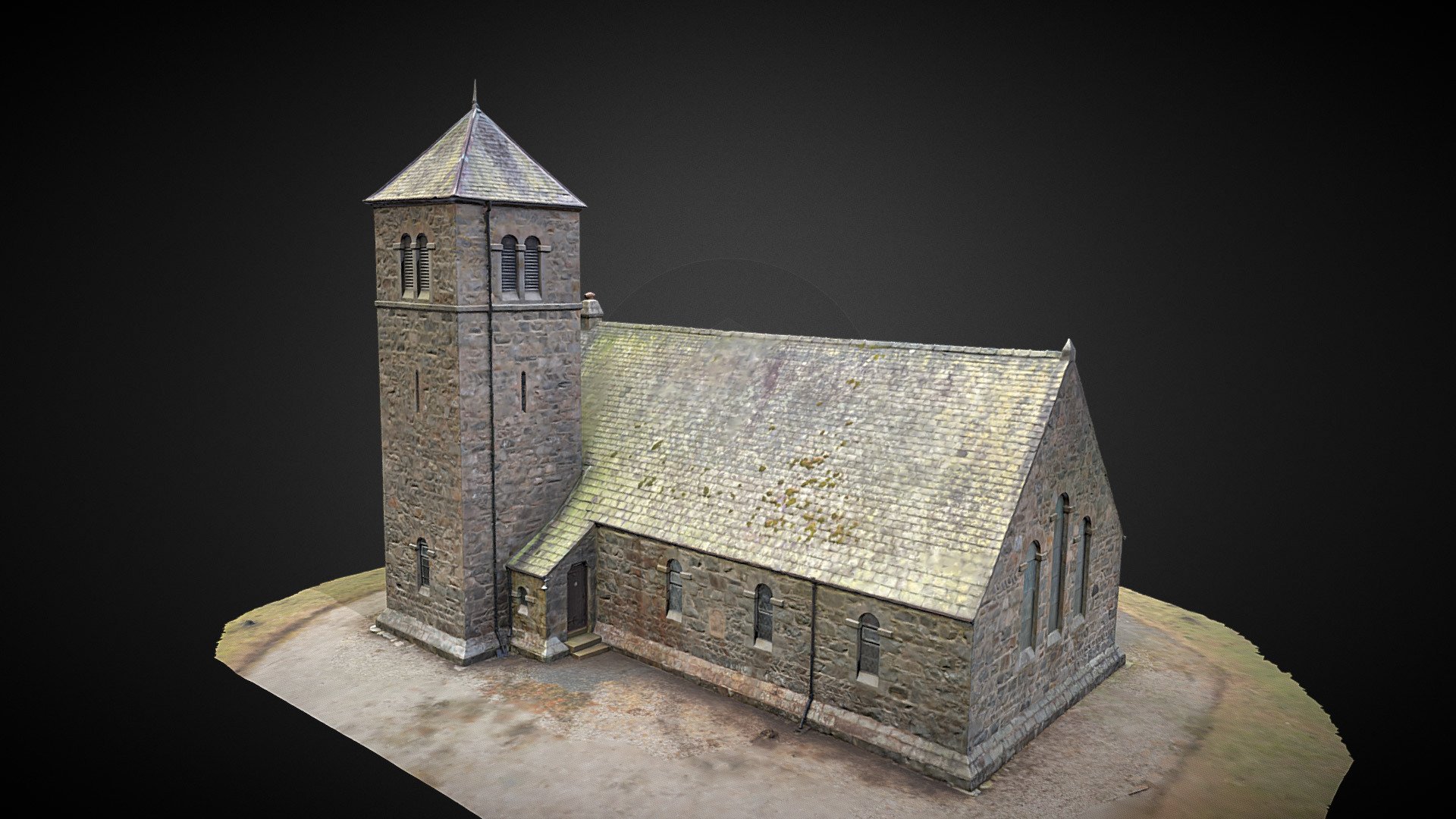 Maule Memorial Church, Tarfside - Download Free 3D model by Douglas ...