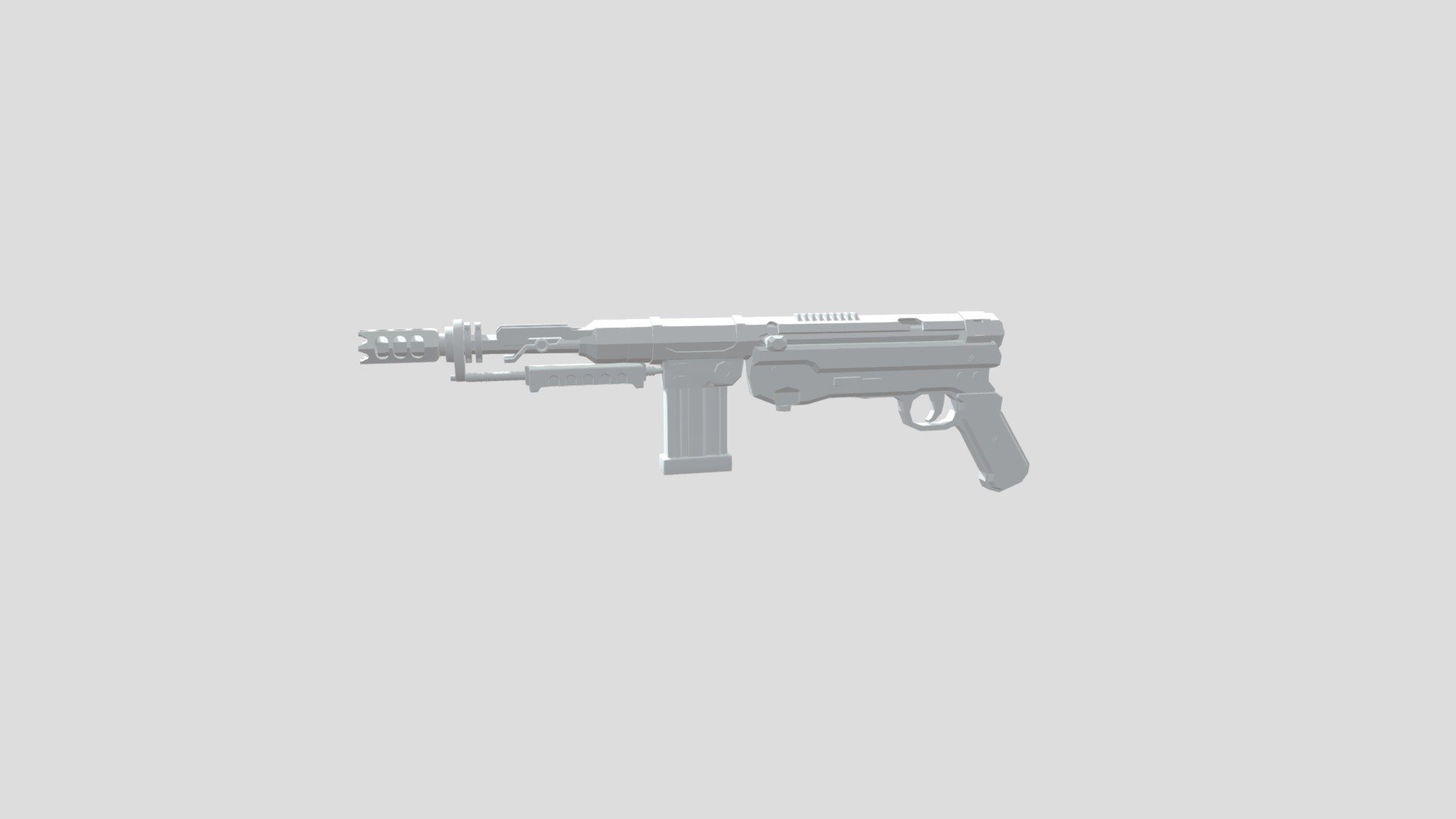 sci fi mp40 - Download Free 3D model by canavanalexc [66b3420] - Sketchfab