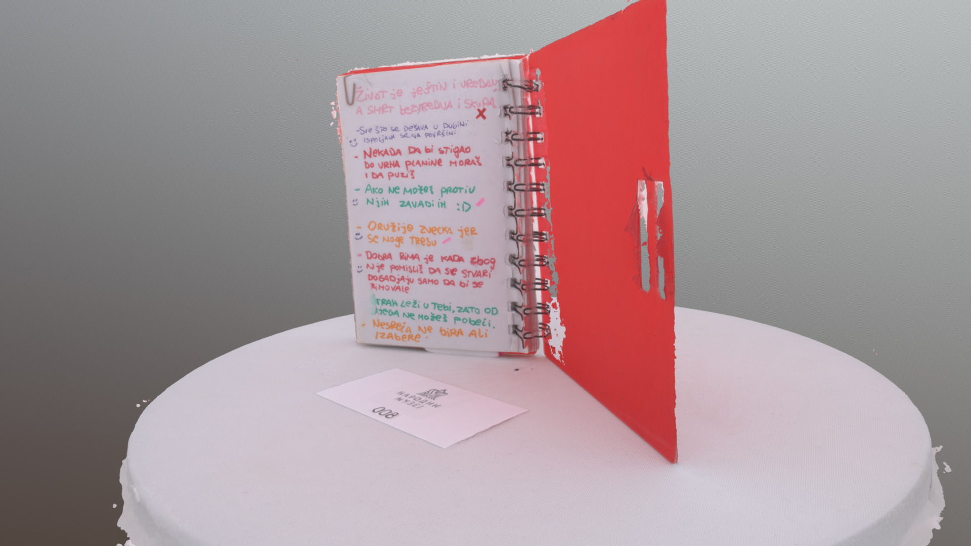 GIFT Project - Red Book - 3D model by Mixed Reality Lab ...