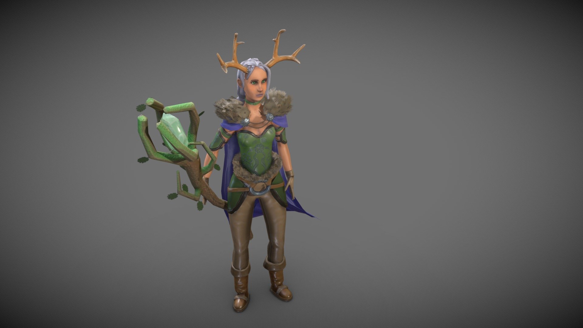 Huldra - 3D model by JHauge [66b6315] - Sketchfab