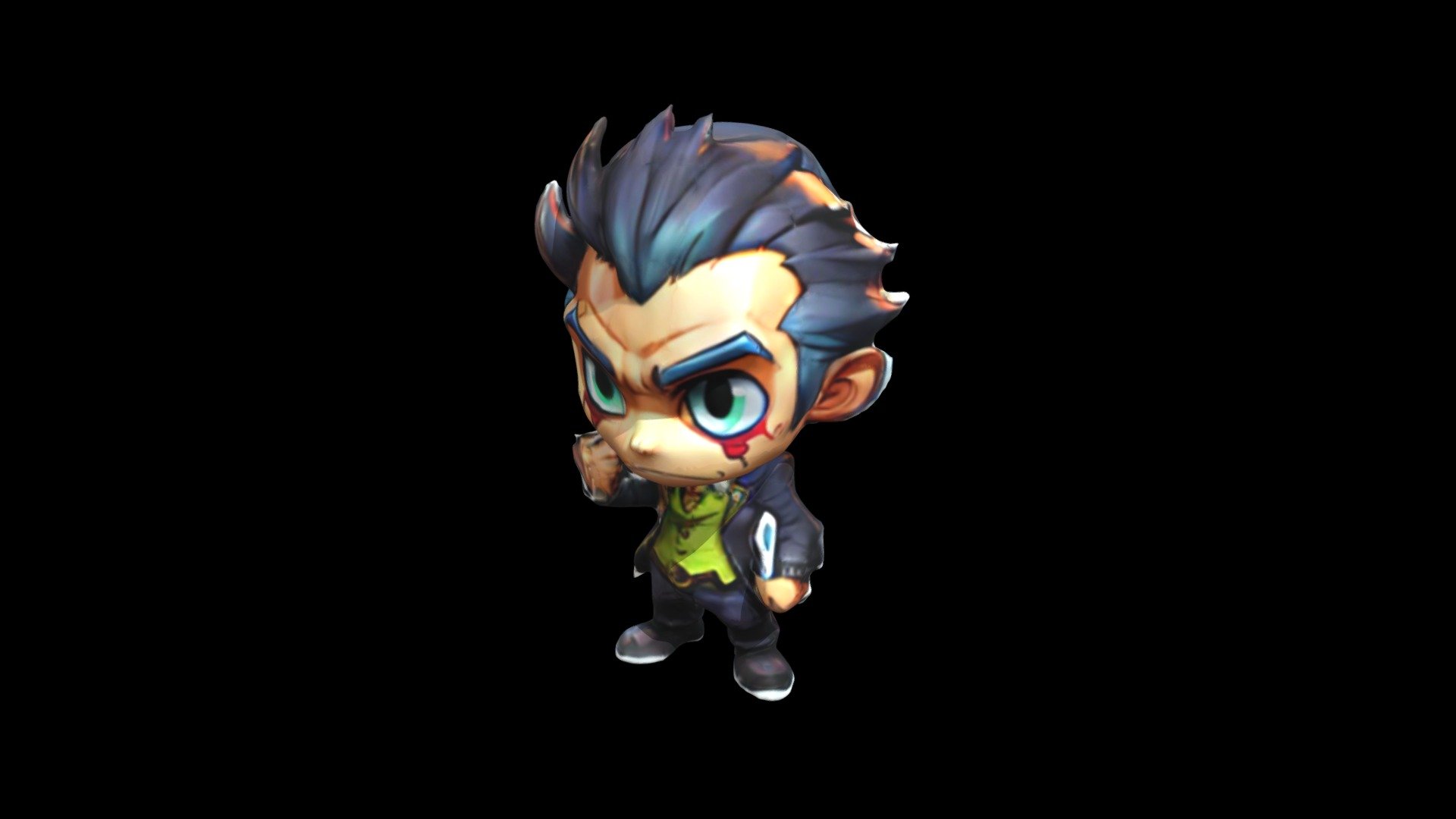 Chibi Fight Club Protagonist – Hero in a Pinch! - Download Free 3D ...