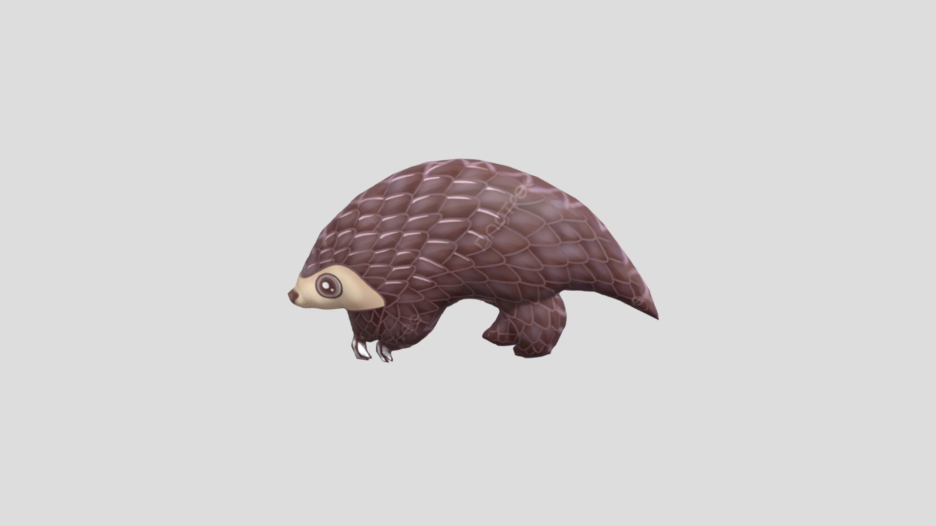 Trenggiling - 3D model by fridafebri8 [66b6ee3] - Sketchfab
