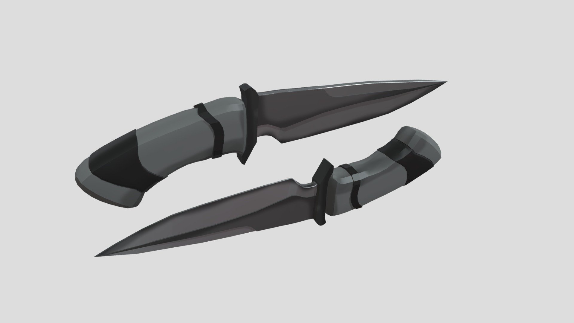 Double Knifes - 3D model by sethypop [66b881b] - Sketchfab