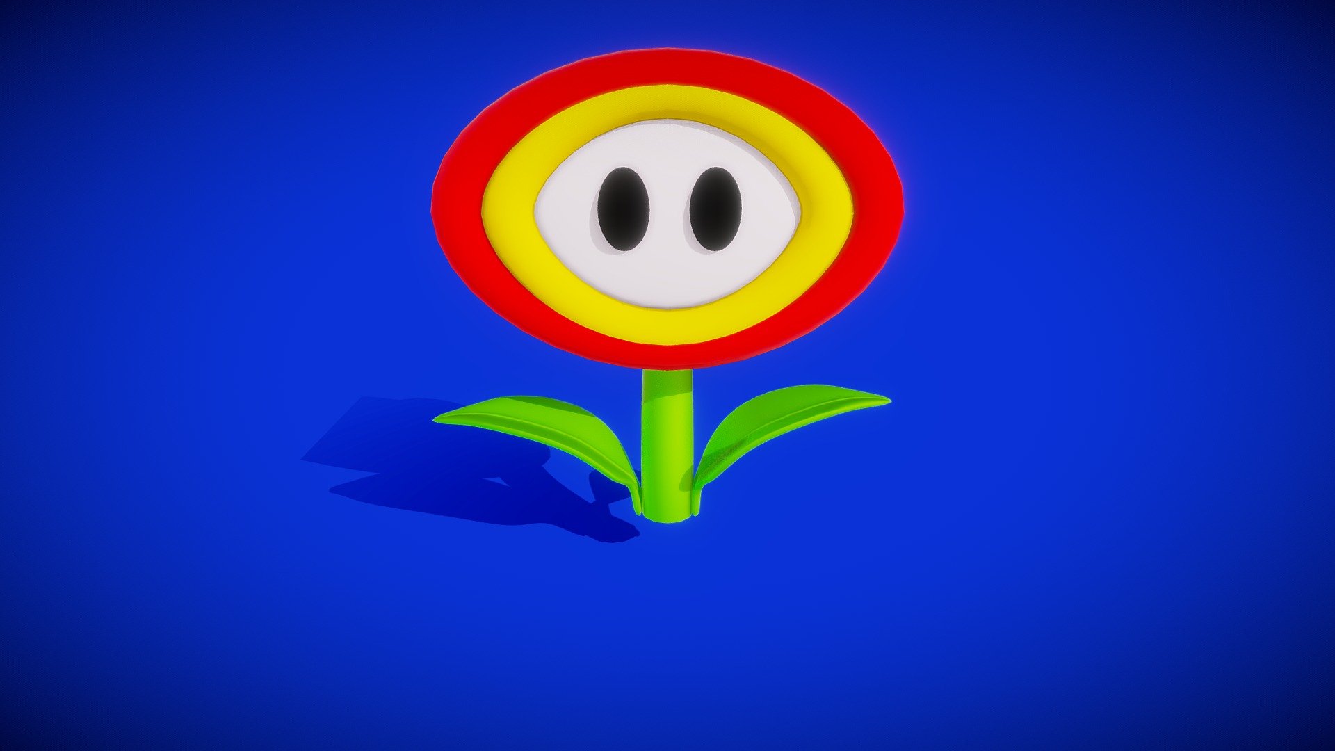Fire Flower - Super Mario Bros - 3D model by dolabella [66b9220 ...
