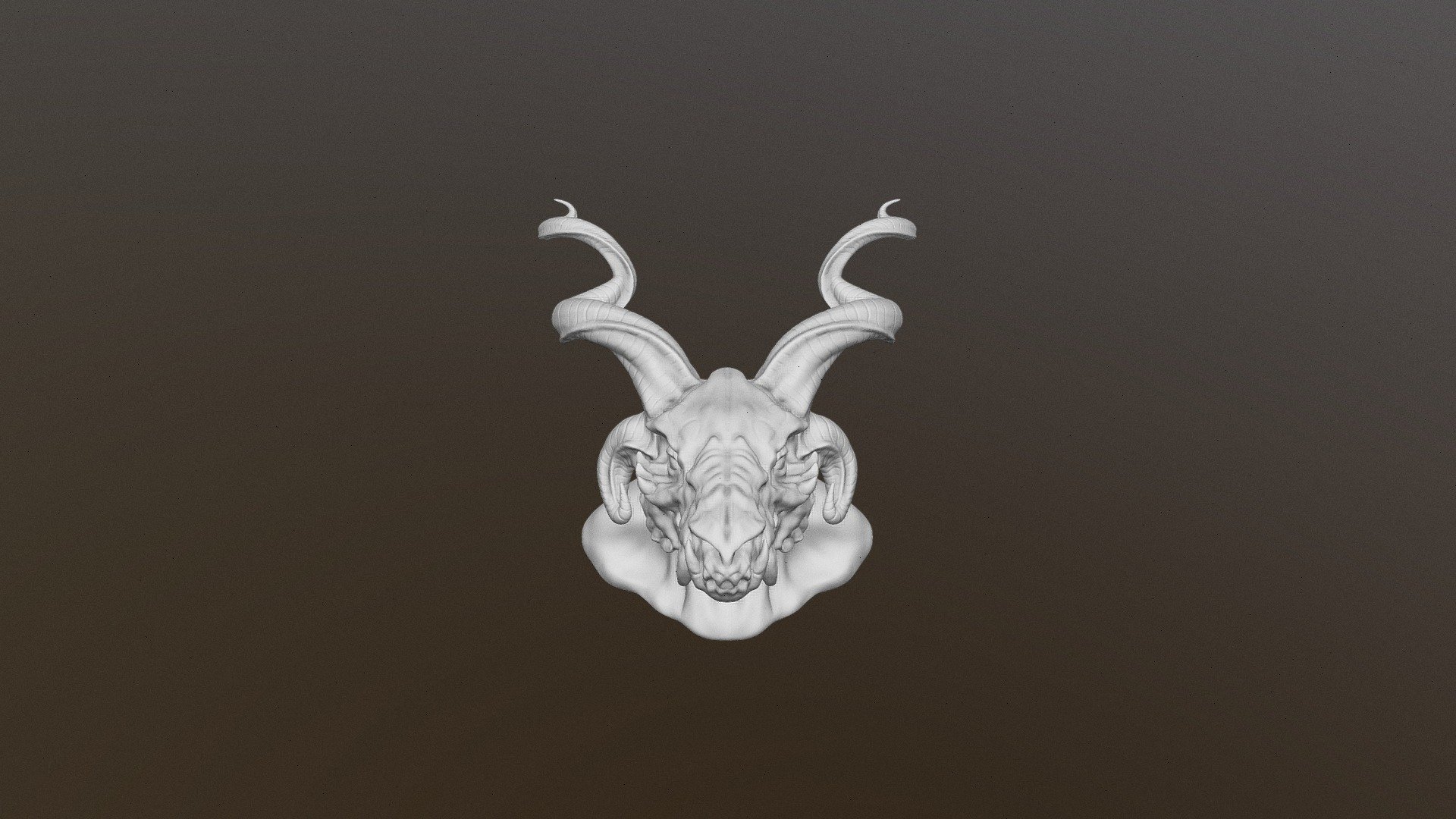 Dragonborn (DnD) character bust - 3D model by sofkefox [66b9d7f ...