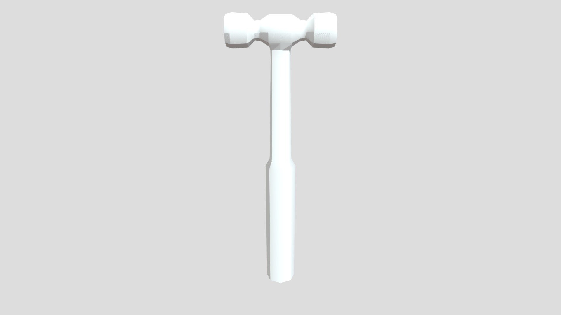Simple Hammer - 3D model by SgtEnderbot [66ba9f3] - Sketchfab