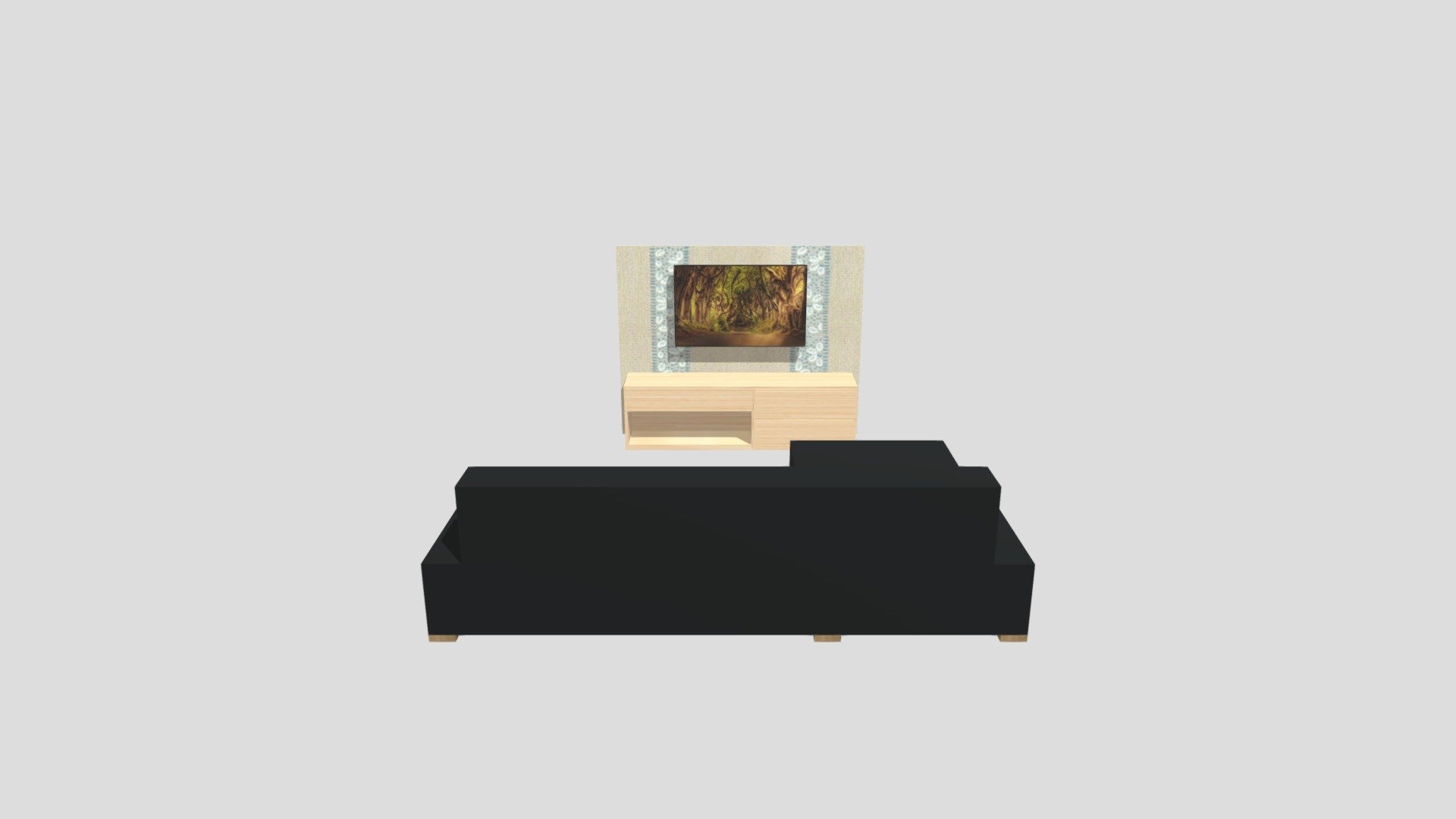 Low-poly living room assets - 3D model by sheeeep (@yanghanru) [66bbb3b ...