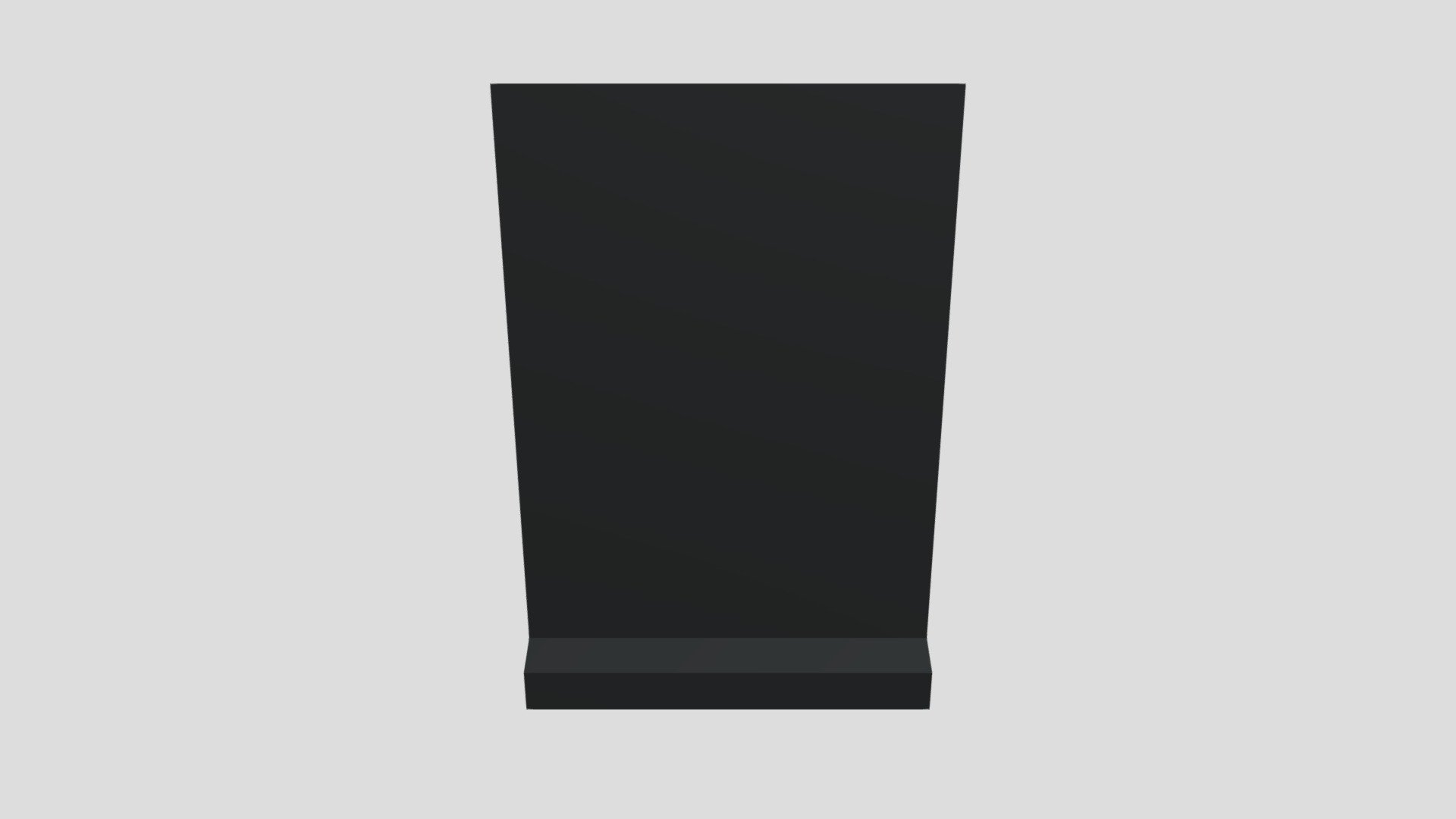 Gallery Stand (Black) - Download Free 3D model by dayoung.ko [66bc11b ...