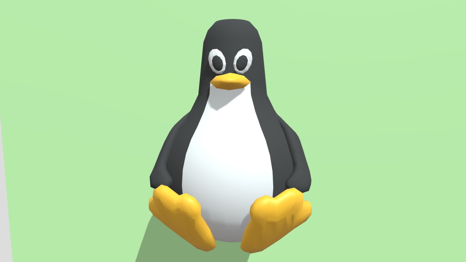 Tux - Download Free 3D model by tsutomu.saito [66beb25] - Sketchfab