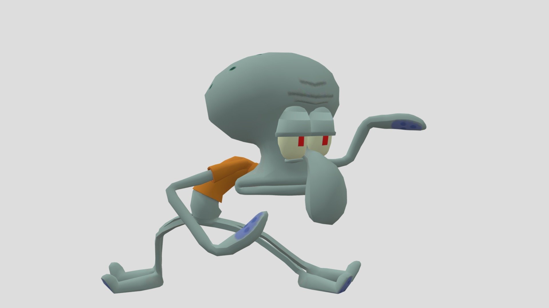 Mobile Super Brawl Universe - Squidward - Download Free 3D model by SMF ...