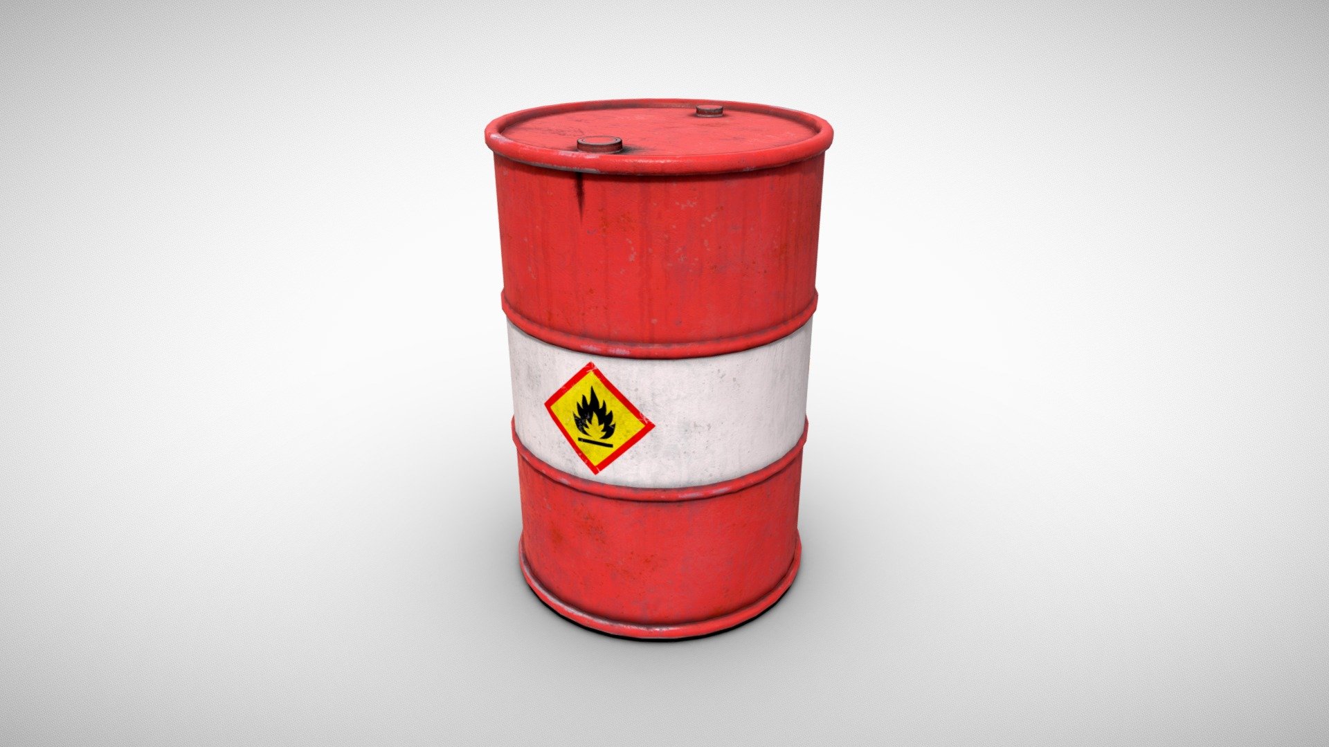 Flammable Barrel - Buy Royalty Free 3D model by POLYTRICITY ...