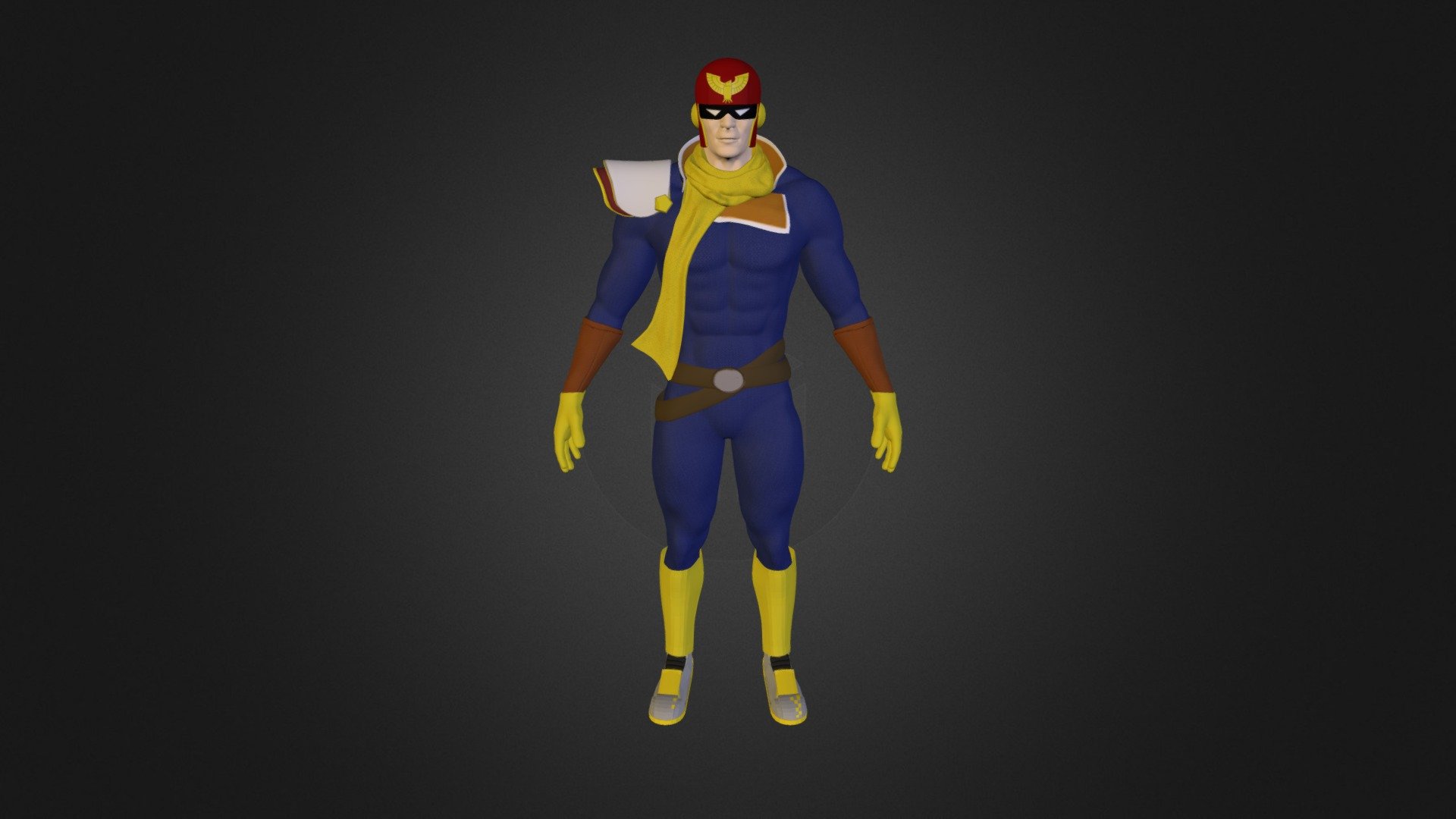 Captain Falcon - 3D model by wyattzink [66c11d4] - Sketchfab