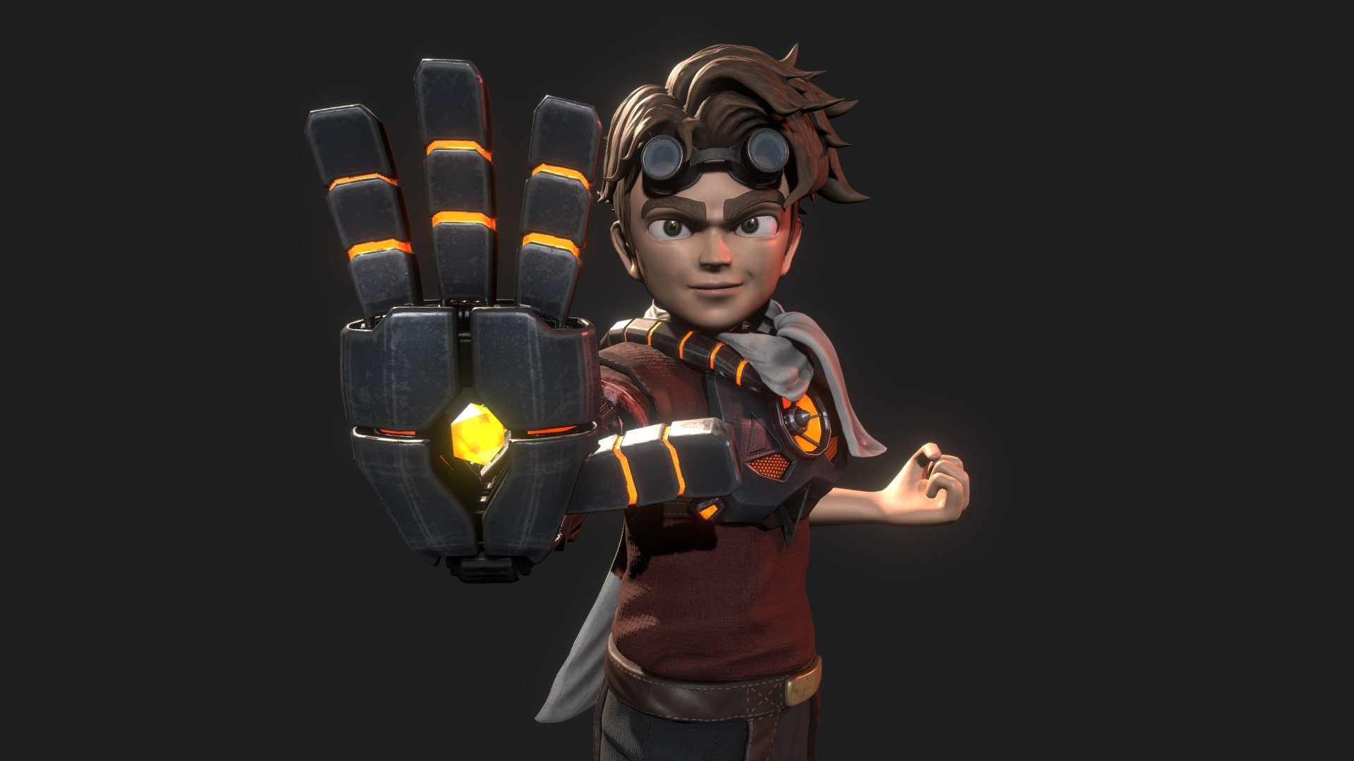 Hero(WIP) - 3D model by TrevinoDamien06 [66c2bc2] - Sketchfab