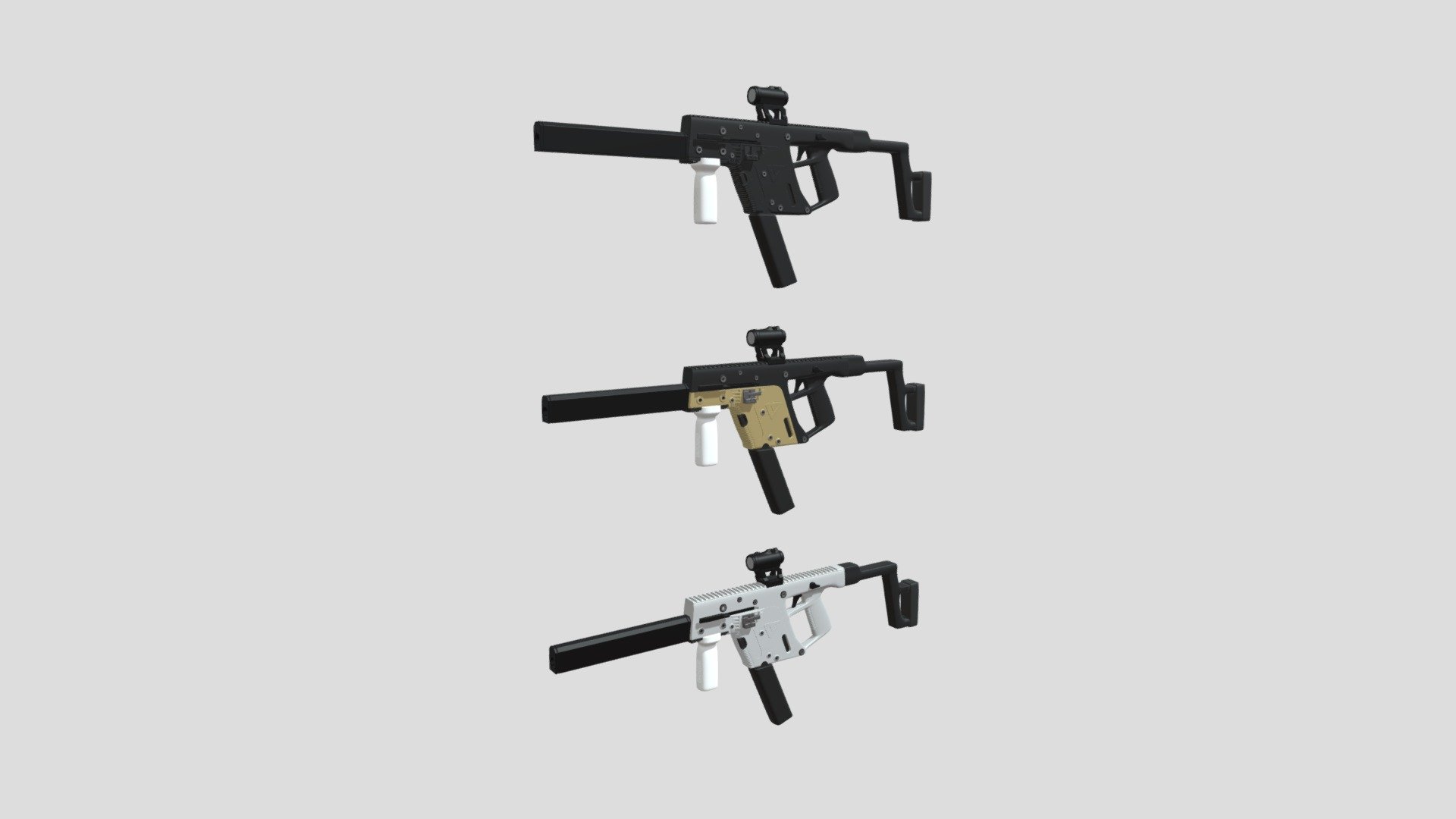 Detailed Kriss Vector - 3D model by Tasu3D [66c4a97] - Sketchfab
