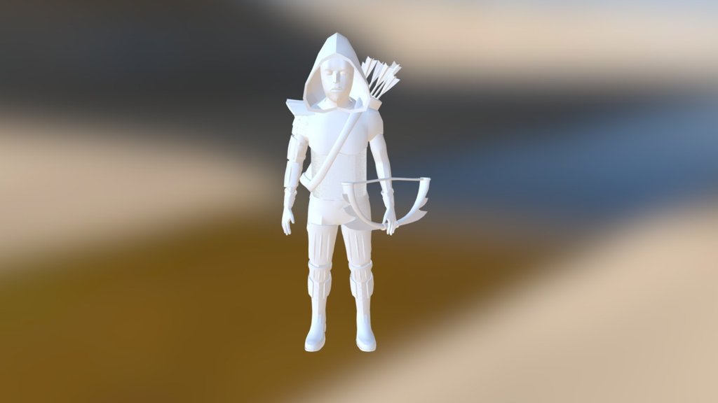 Archer Character - 3D model by doughertr [66c68c0] - Sketchfab
