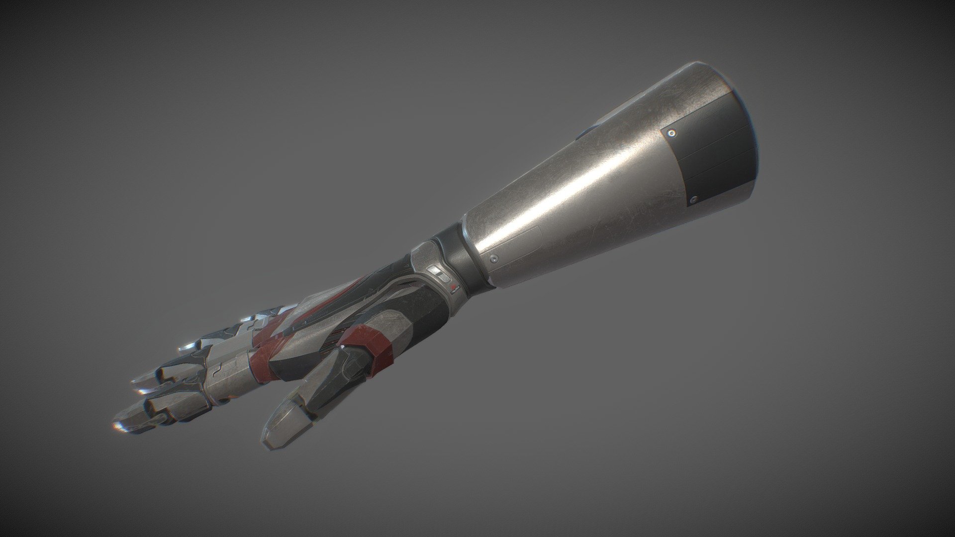 Cyborg_Hand - 3D model by cristier2024 (@cristier2022) [66c7263 ...