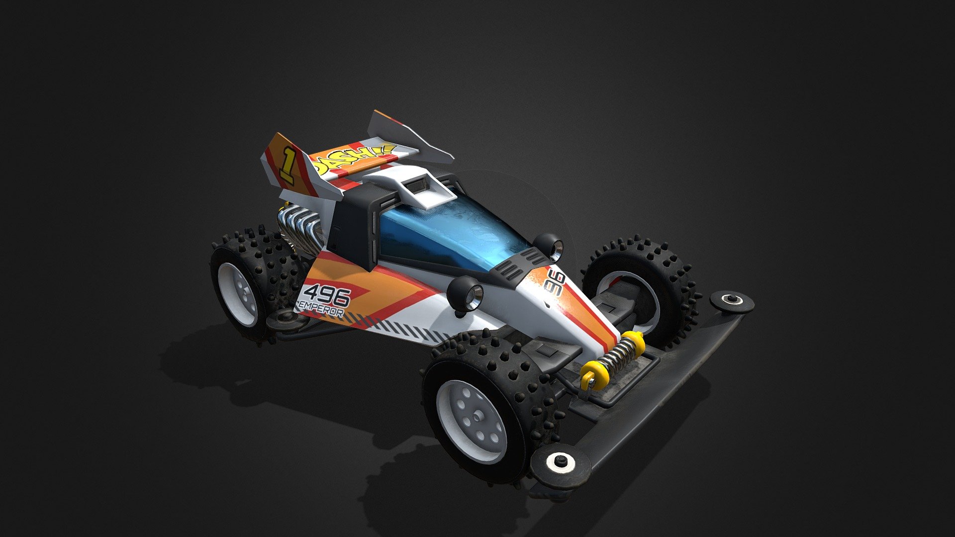 Mini 4WD Emperor - 3D model by hwahaha418 [66c82b9] - Sketchfab