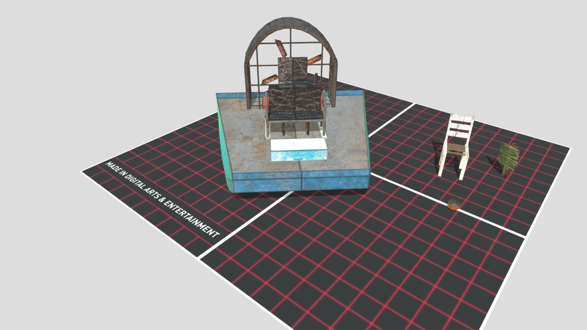 DAE 5 Finished props - Swamp loner - 3D model by ruiferreira ...