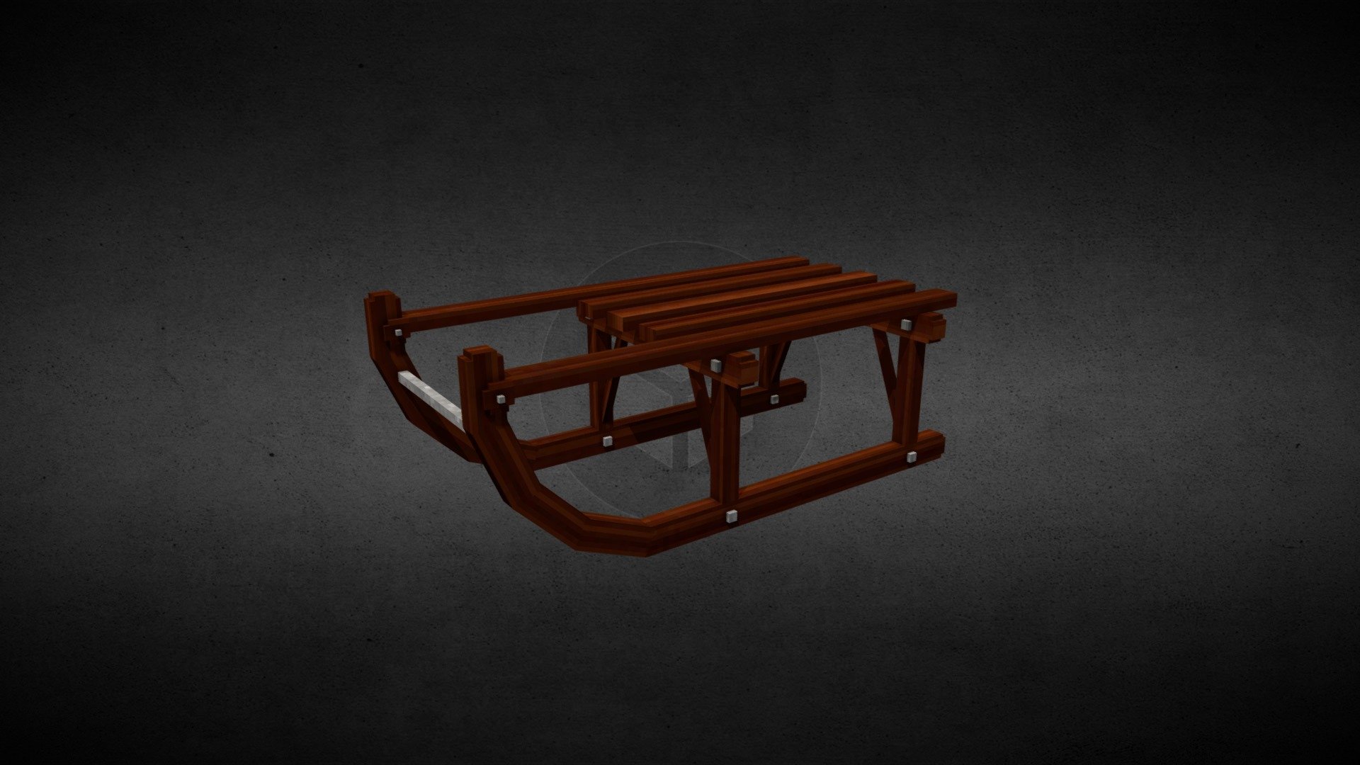 Snow Sled - 3D model by V-Artistry (@Vahlgoul) [66ca027] - Sketchfab