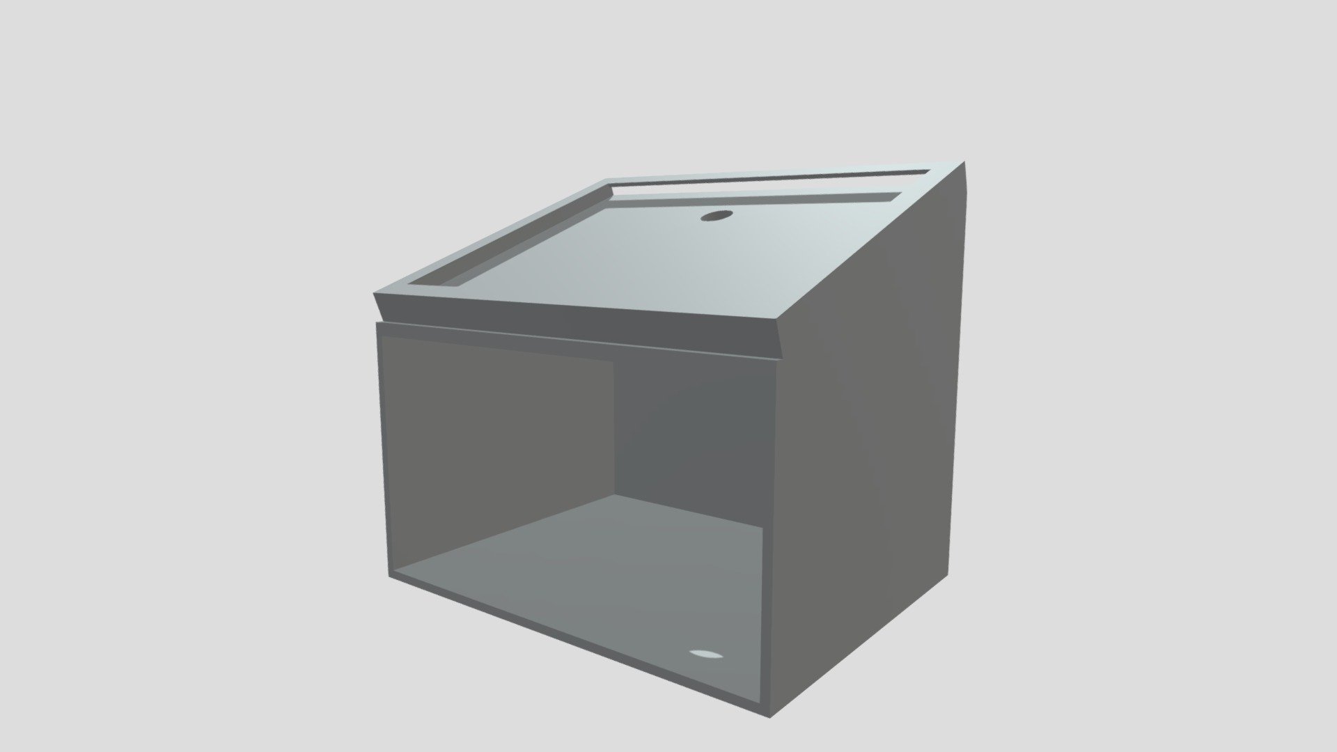 Enclosure LoRa Rain Gauge V1 - 3D model by satriamitra [66ca428 ...