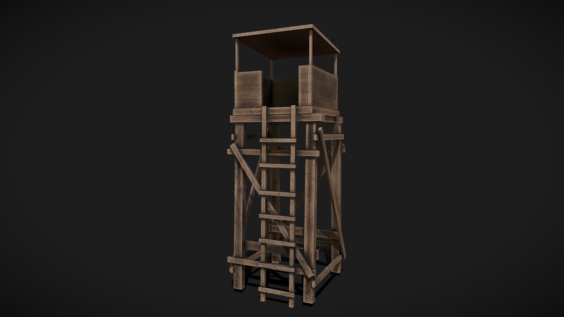 Sniper Tower - 3D model by Emanuel (@thismanuel) [66ca92b] - Sketchfab