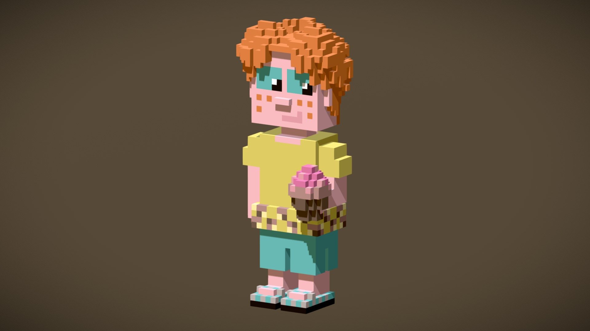 Character Voxel - Buy Royalty Free 3D model by Sora (@dualityart ...