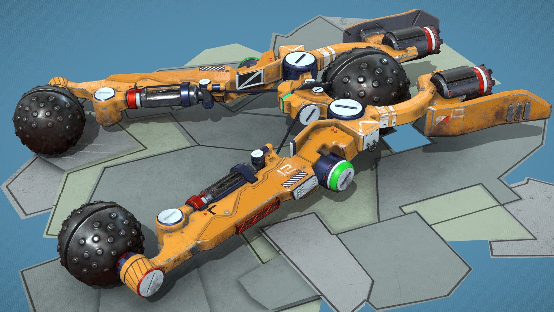 Fast Vehicle - 3D model by Valery Kharitonov (@KJLOYH) [66cdbd8 ...