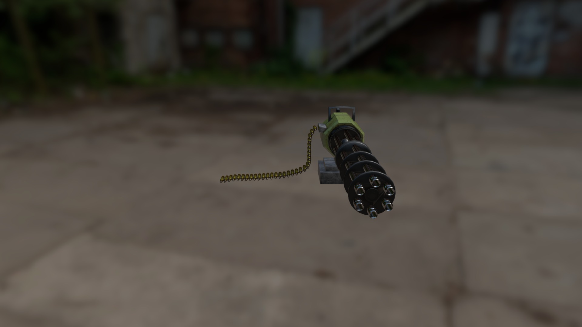 MINIGUN - 3D model by KERCHO [66ce6d8] - Sketchfab