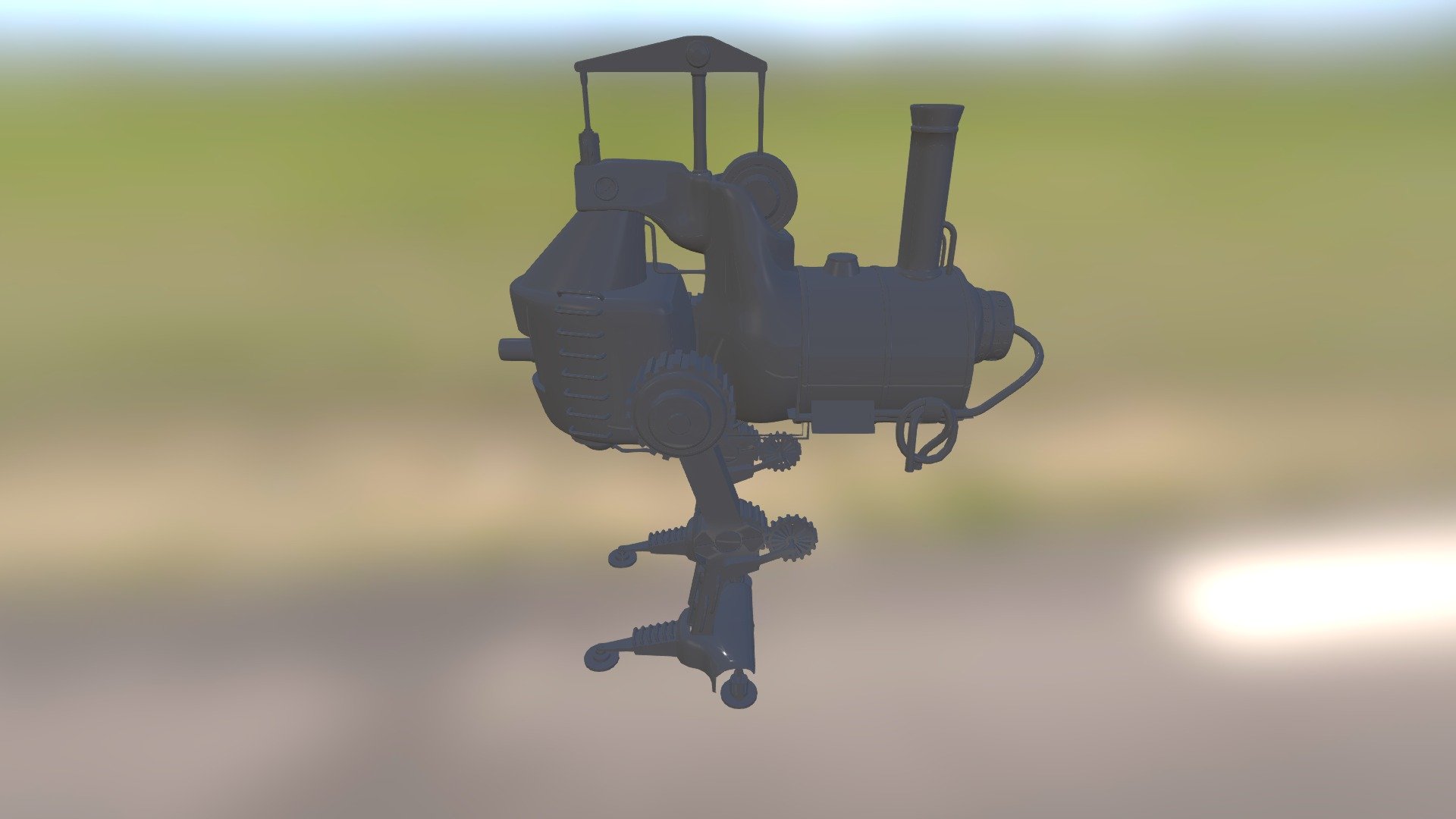 Steampunk Mech - 3D model by samg [66cef9c] - Sketchfab