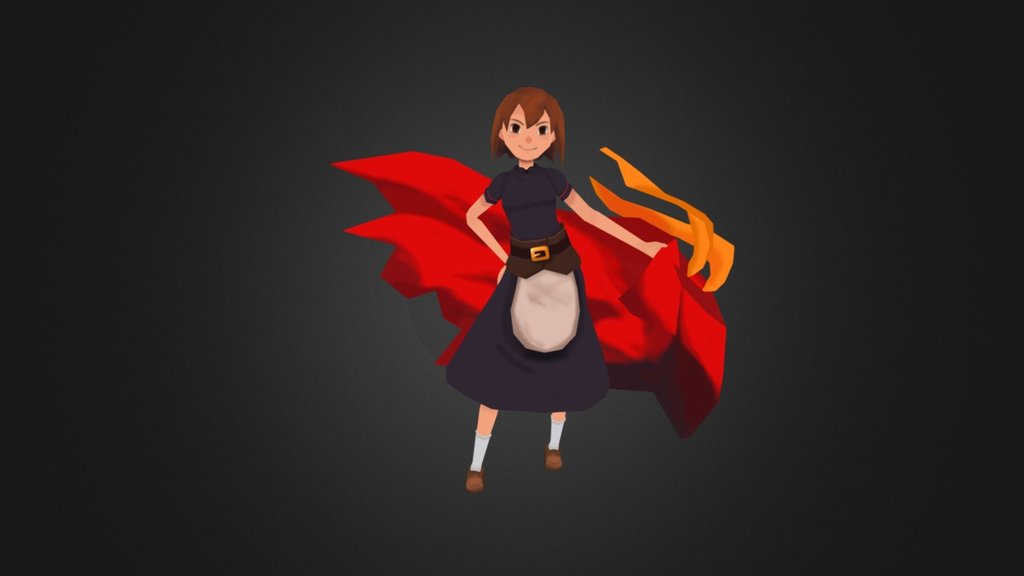 Red - 3D model by nataku92 [66d2b7b] - Sketchfab