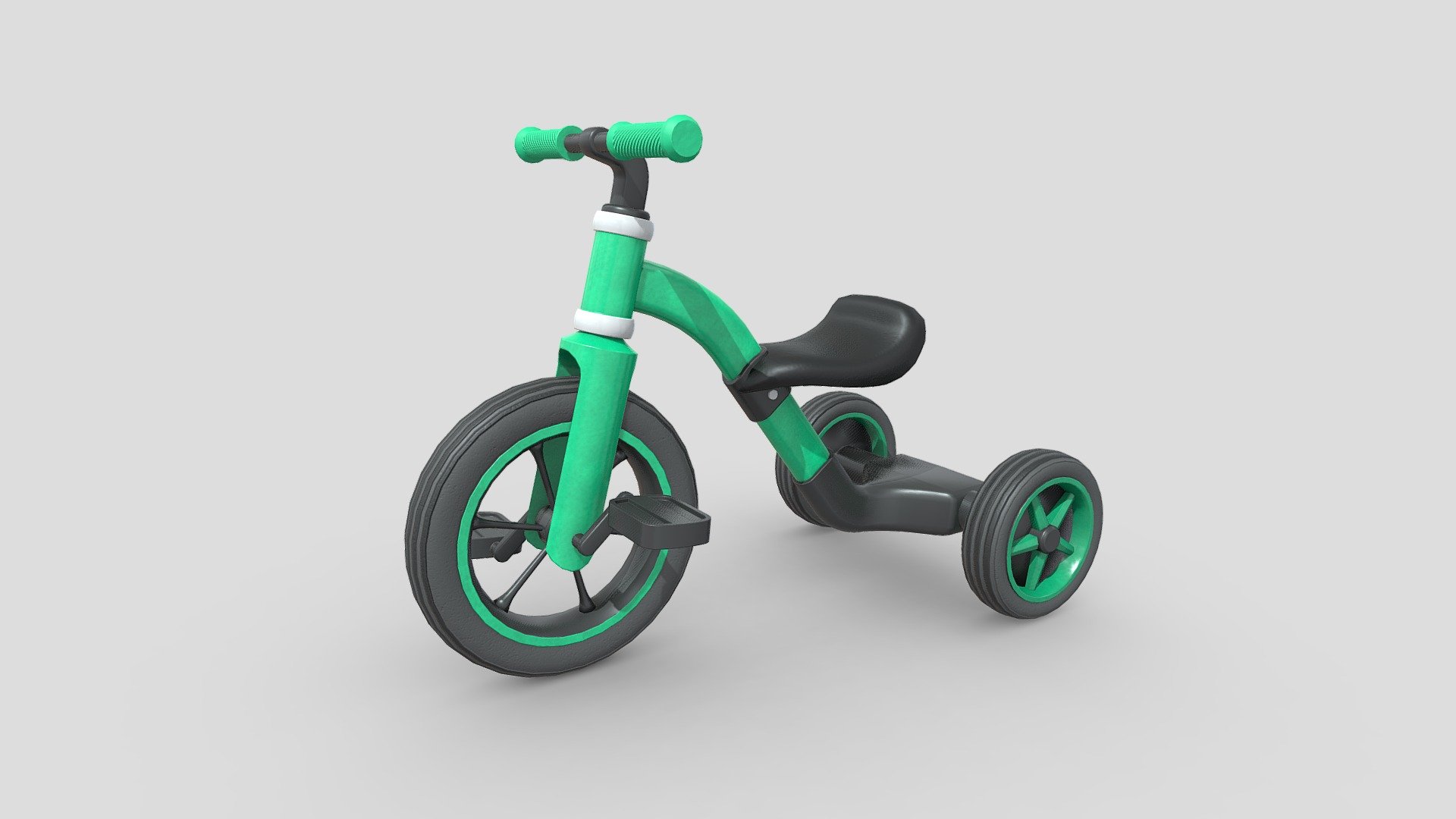 Kid Bike Buy Royalty Free 3D Model By ChakkitPP 66d3a44 Sketchfab