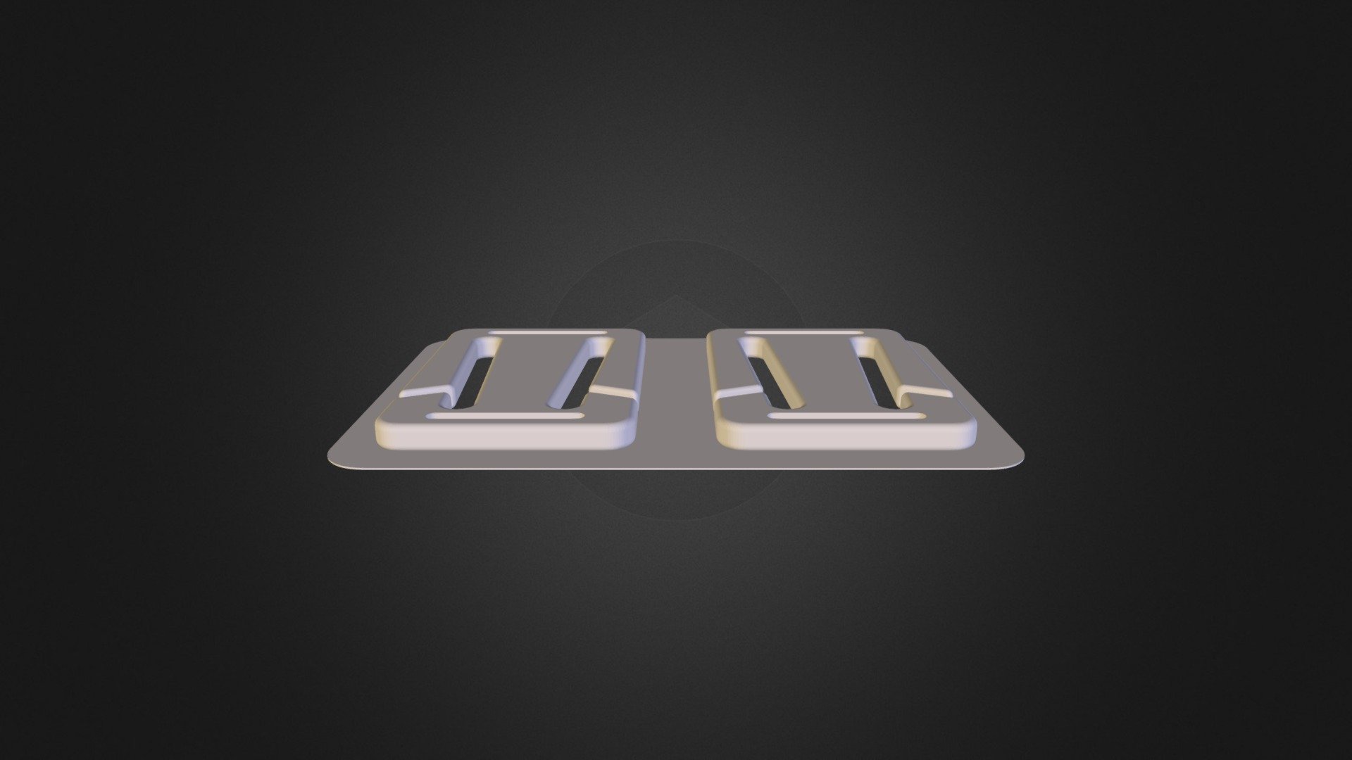 Velcro Strap Adapter (VSA) - 3D model by 3dindustries [66d3efe] - Sketchfab