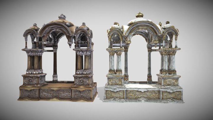 Mandir 3D models - Sketchfab