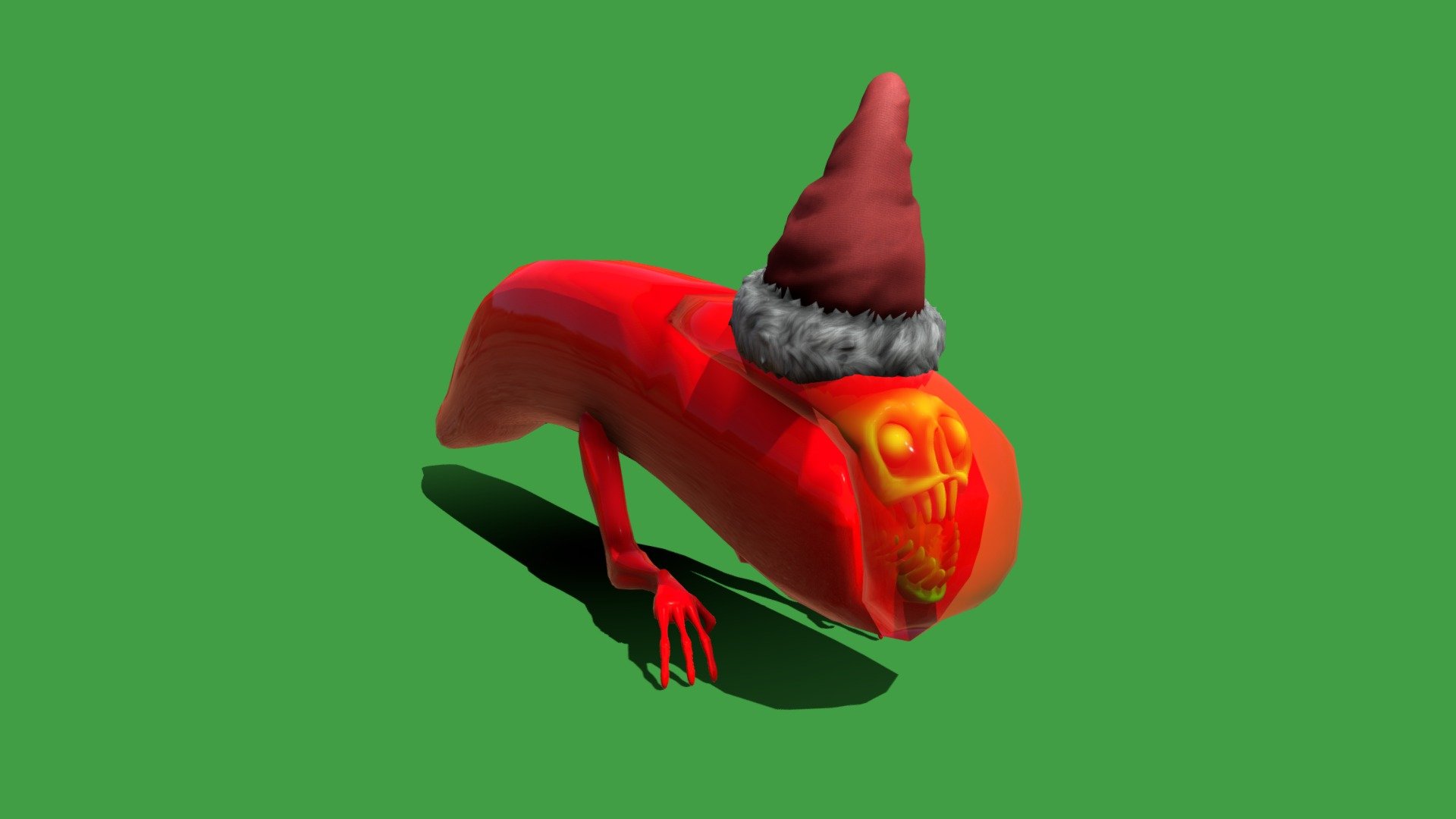 Santa Bridge Worm - Download Free 3D model by Edward Johnson (@ehj5672 ...
