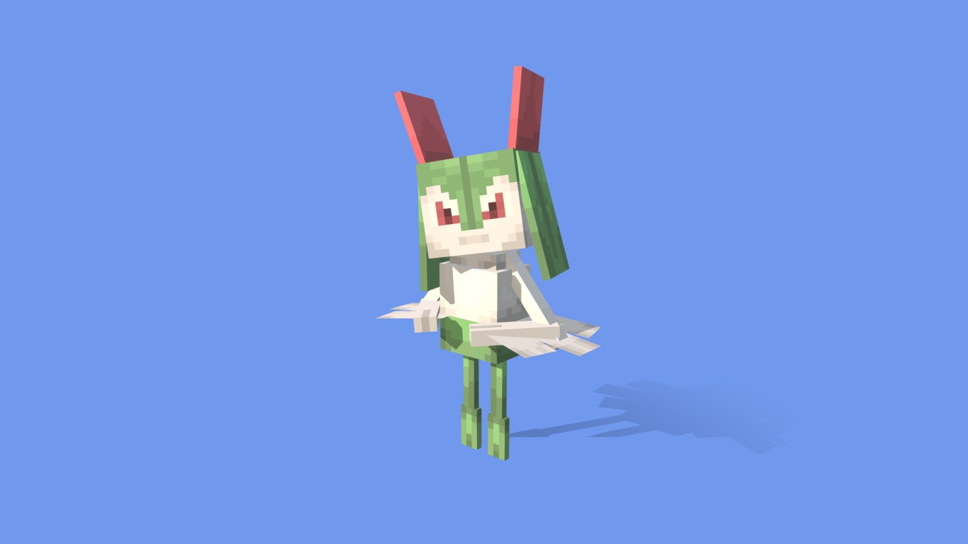 Kirlia - 3D model by LandyStudio (@landy48465) [66d6258] - Sketchfab
