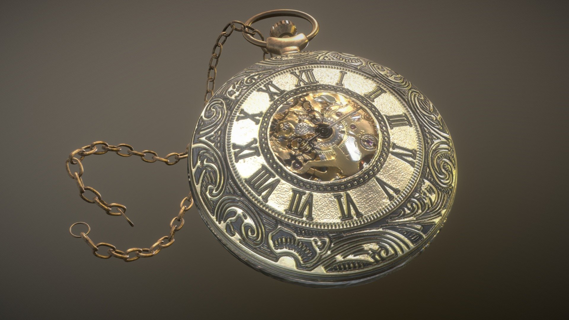 Pocket Watch - Buy Royalty Free 3D model by edoomac [66d6f61 ...