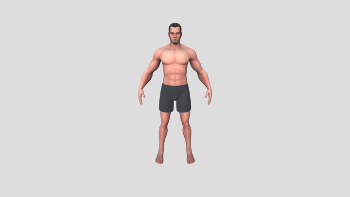 Male-character 3D models - Sketchfab