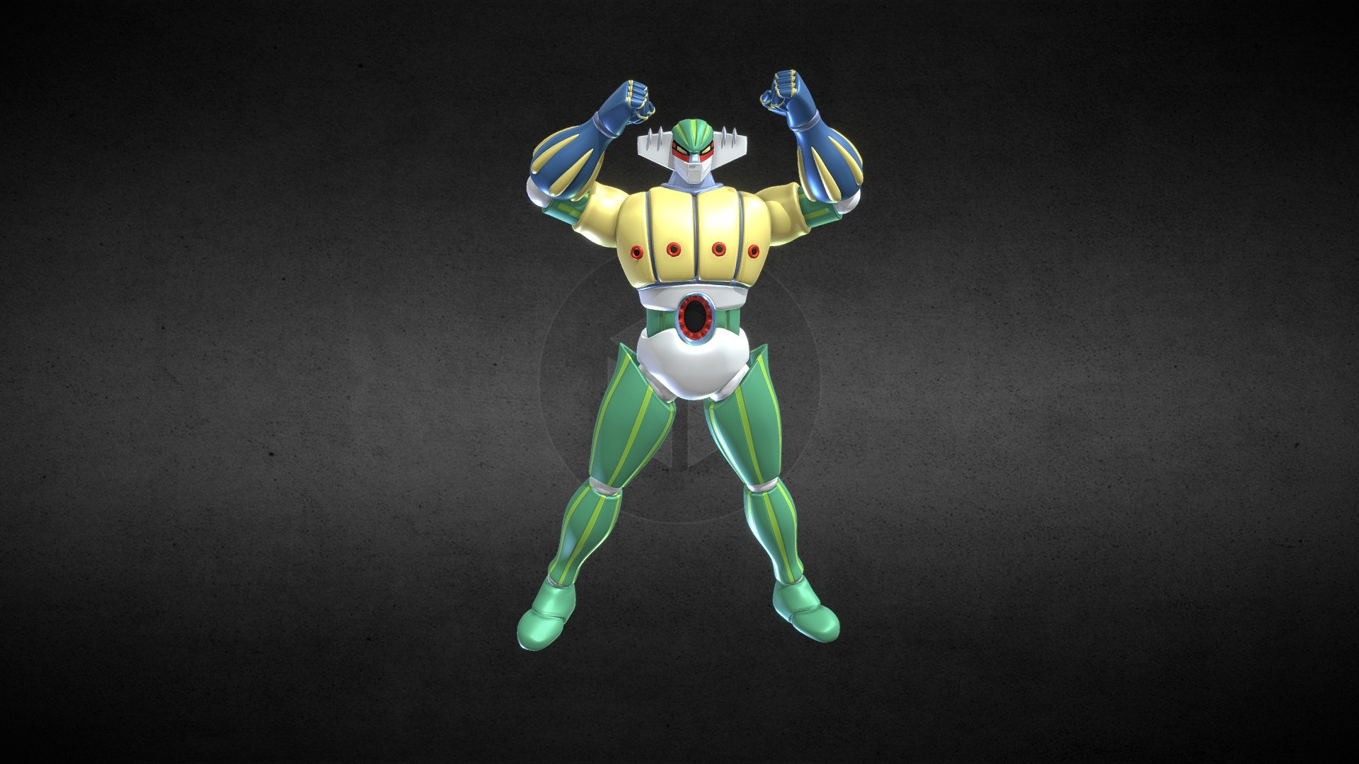 Steel Jeeg - 3D model by pietroraggio78 [66dbeb3] - Sketchfab
