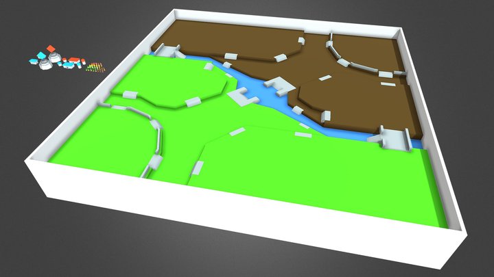 Dota-2-map 3D models - Sketchfab