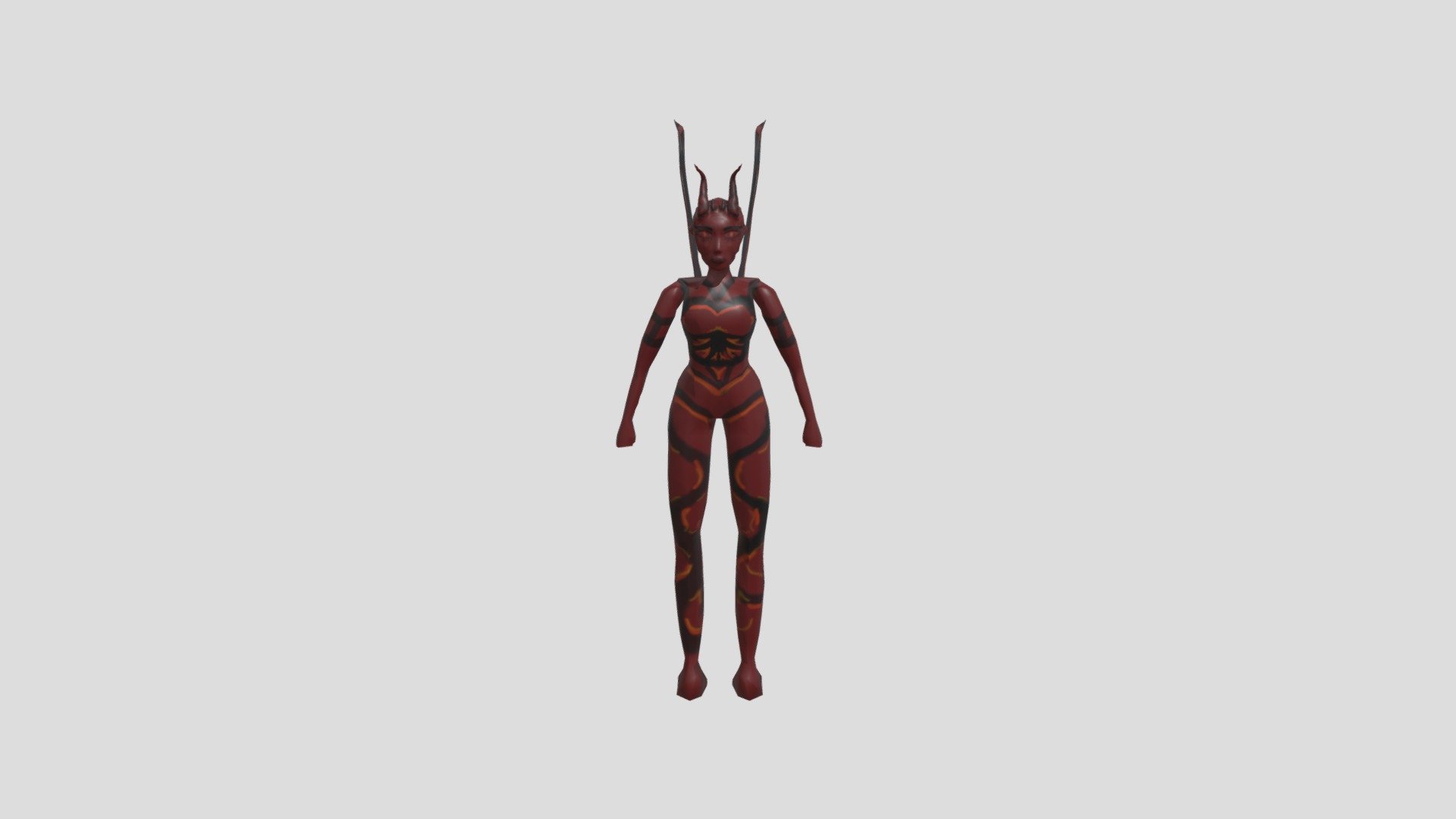 Character 3D Lilly D_ (Original) - 3D model by lillydahlke [66df461 ...