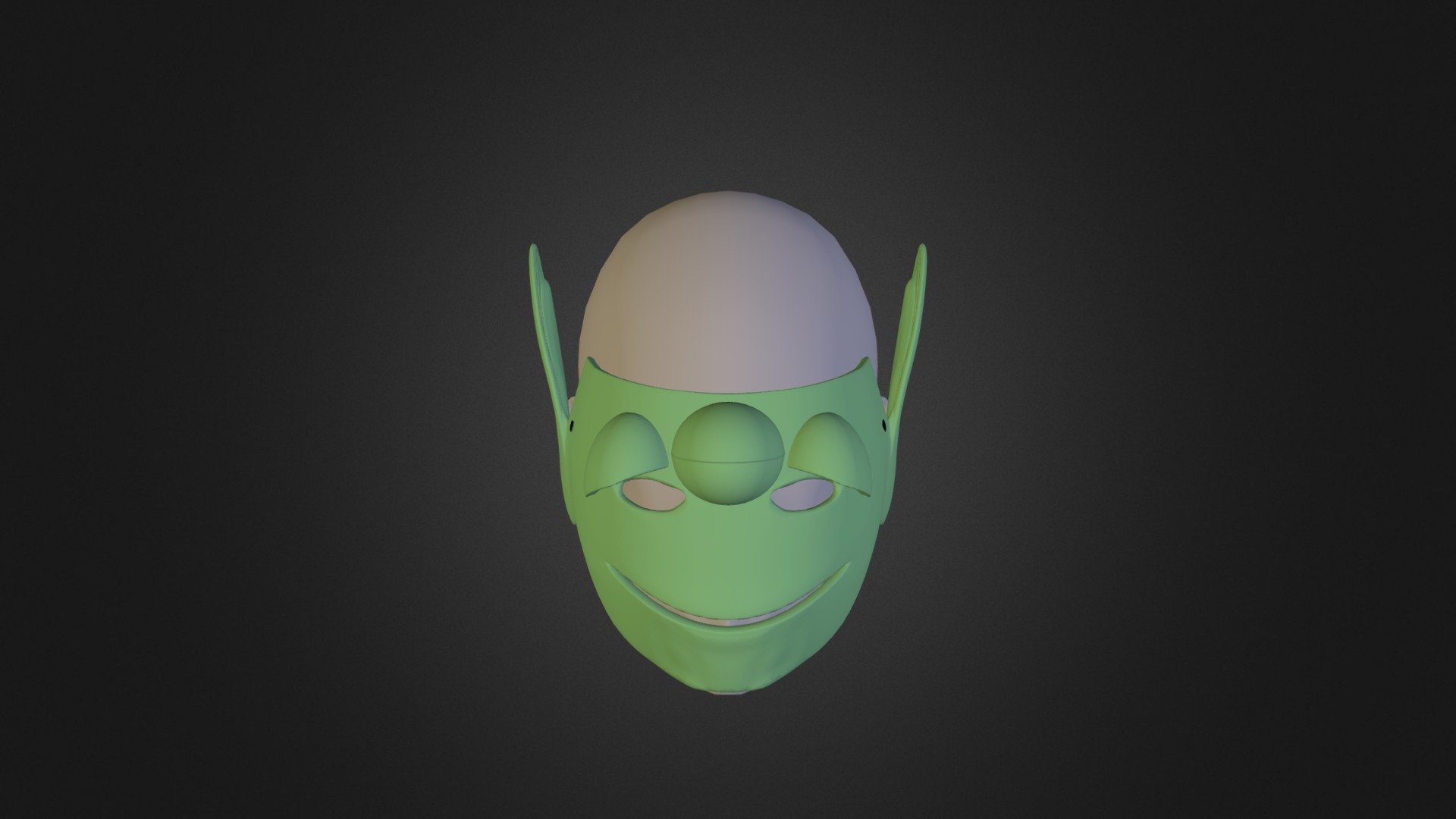 Alien Mask Halloween 3D Print - Download Free 3D model by 3DCloud ...