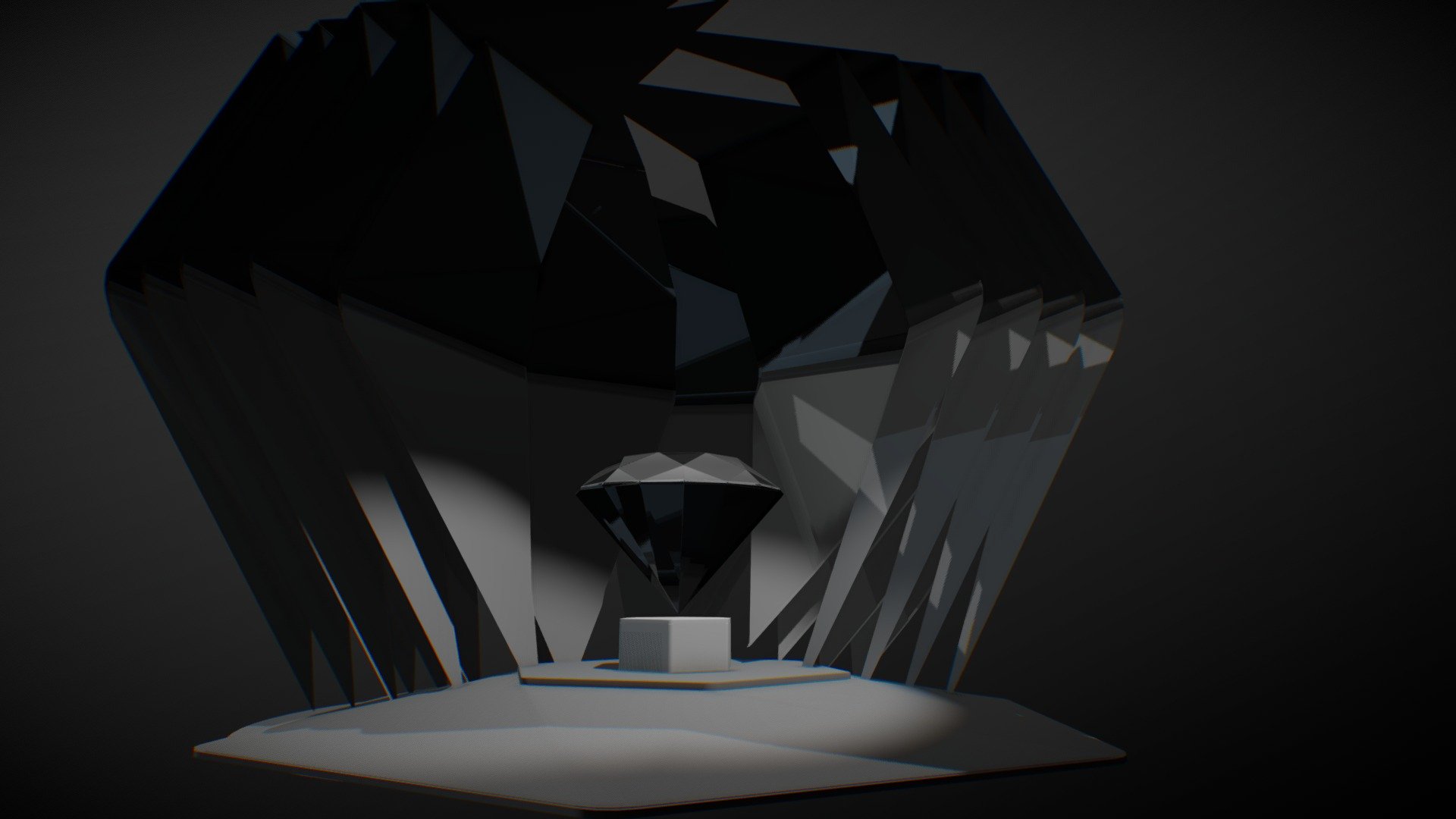 Diamond Setup02 - 3D model by floatingpoint3D [66e141f] - Sketchfab