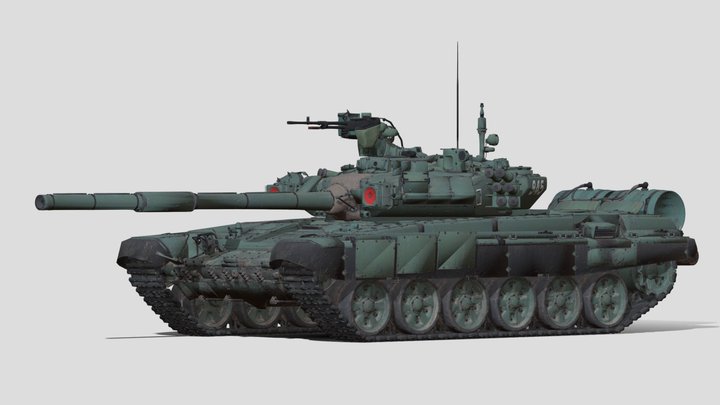T-90 3D models - Sketchfab