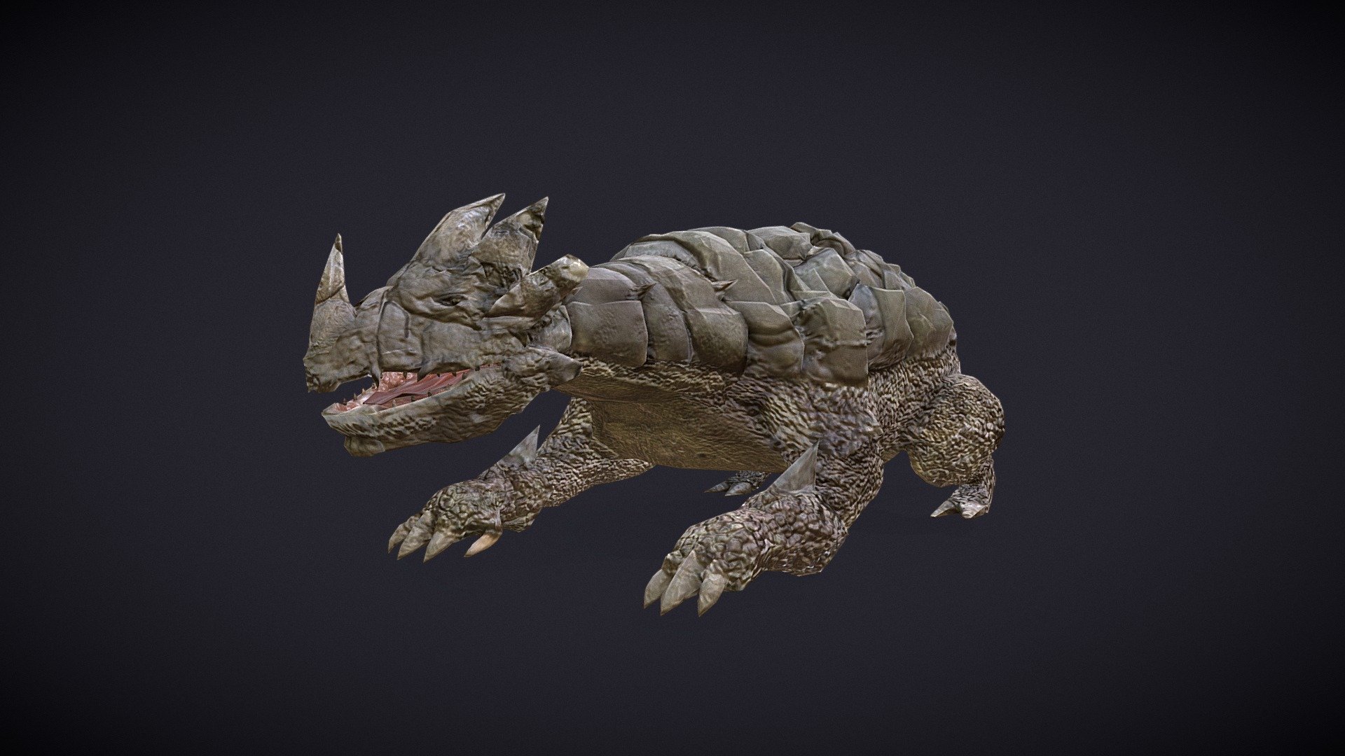 Game Production: Boss Textures - 3D model by Kam (@danKam) [66e27ed ...