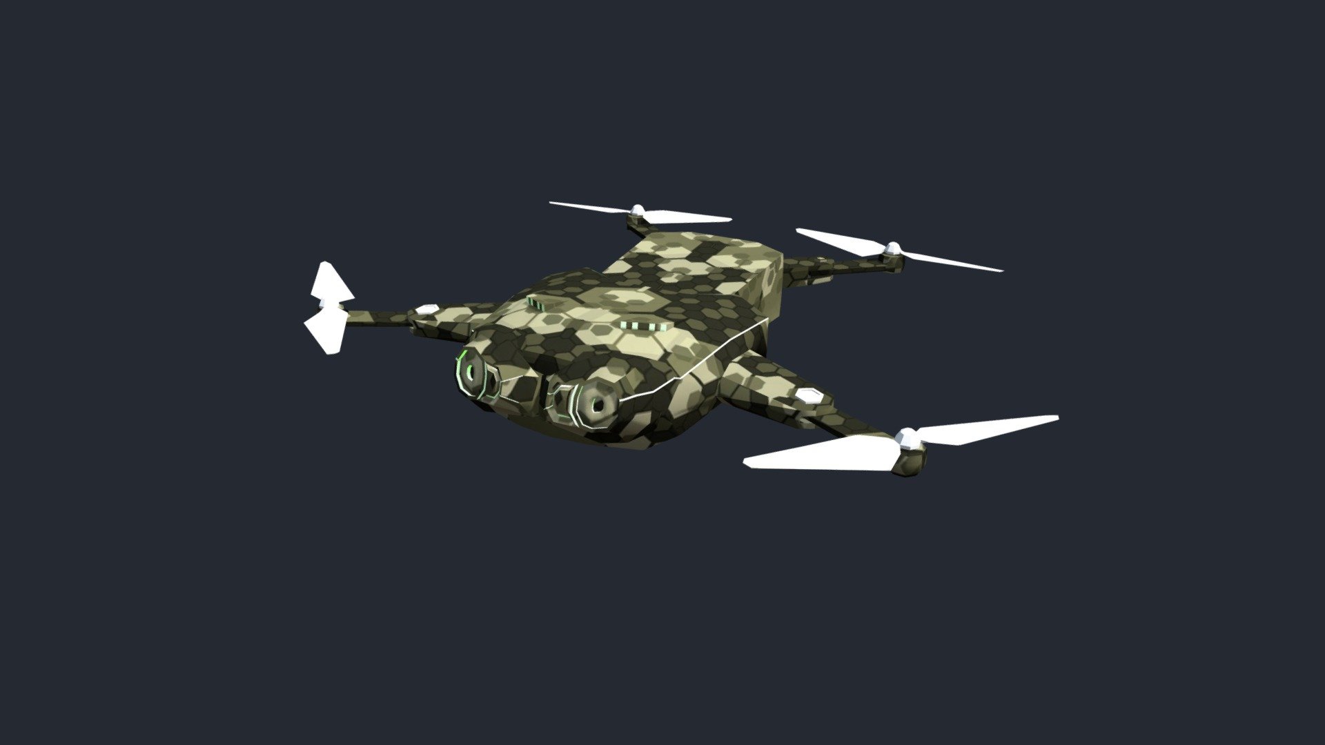 Military Drone - 3D model by Adish War (@AdishWar) [66e2e52] - Sketchfab