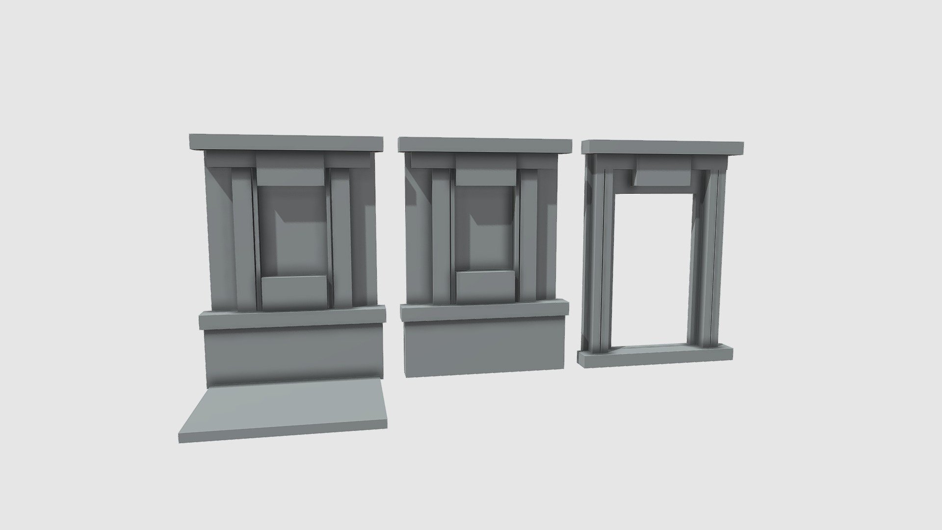 Tile Set - Download Free 3D model by shadowdraak [66e4227] - Sketchfab