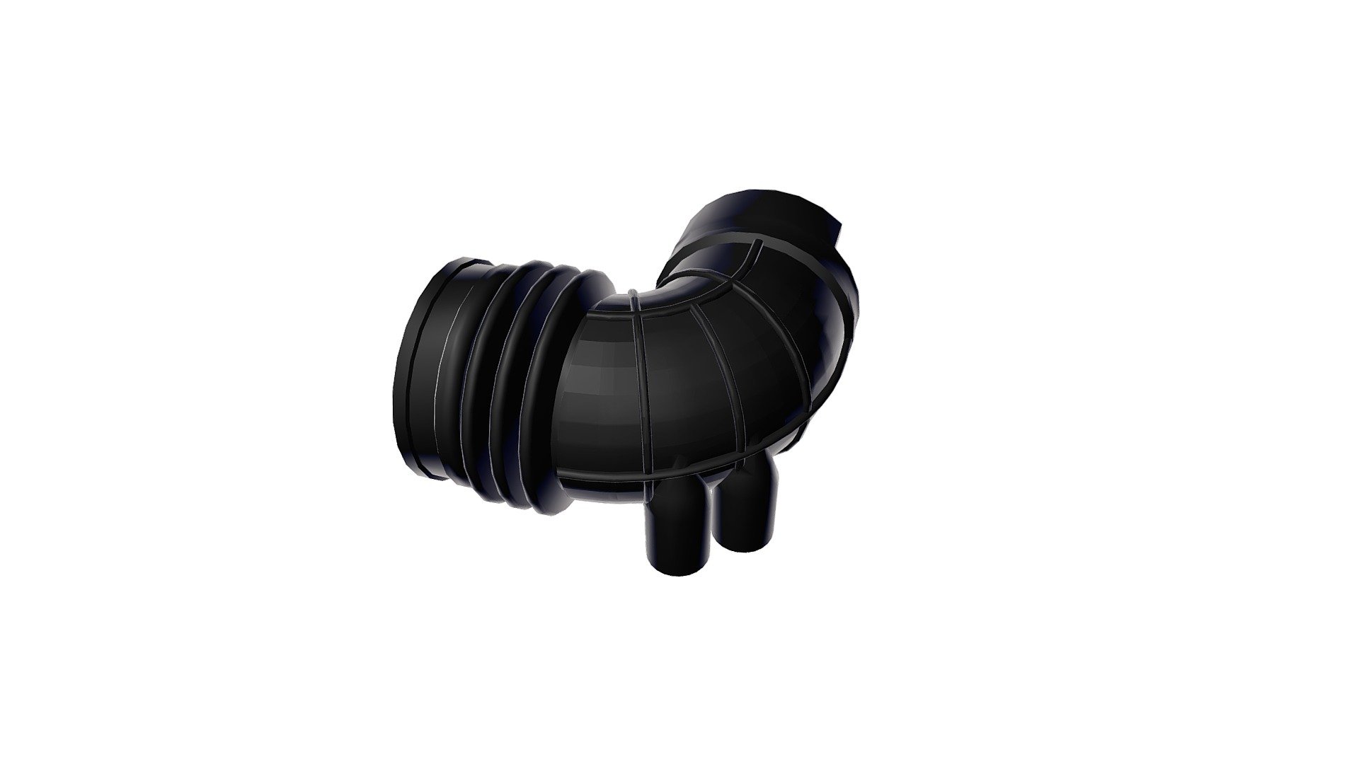 BMW E36 M50 Series Engine Intake Boot - 3D model by ALTROUS ...
