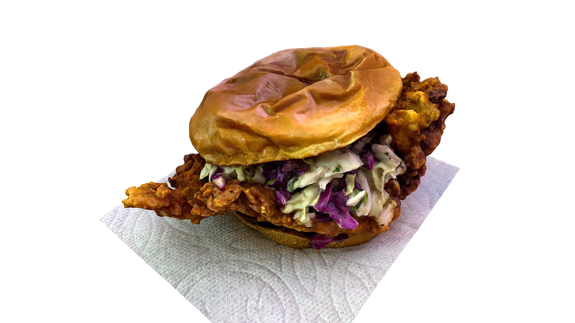 15: Fried chicken sandwich - Buy Royalty Free 3D model by macdo219 ...