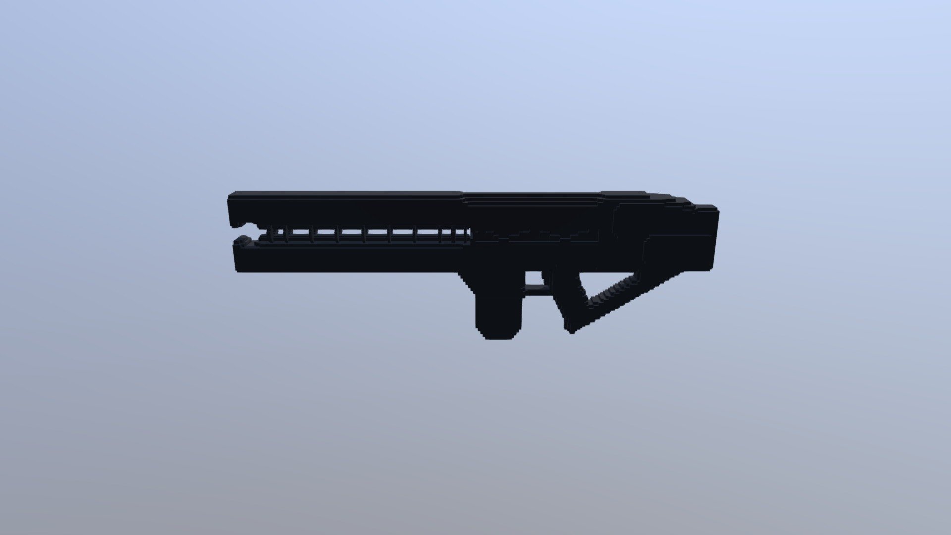 $3 Rail Gun - 3D model by xDarthAura (@lubensaico) [66e5715] - Sketchfab