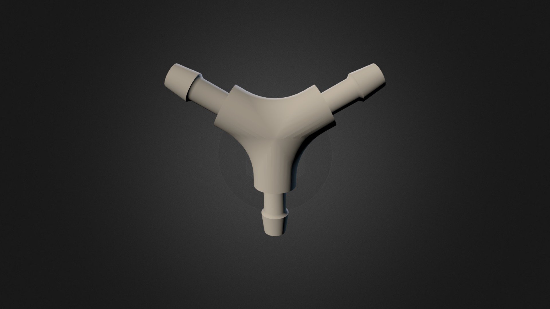 Y-Splitter - 3Dponics Open-Source Gardening - Download Free 3D model by ...